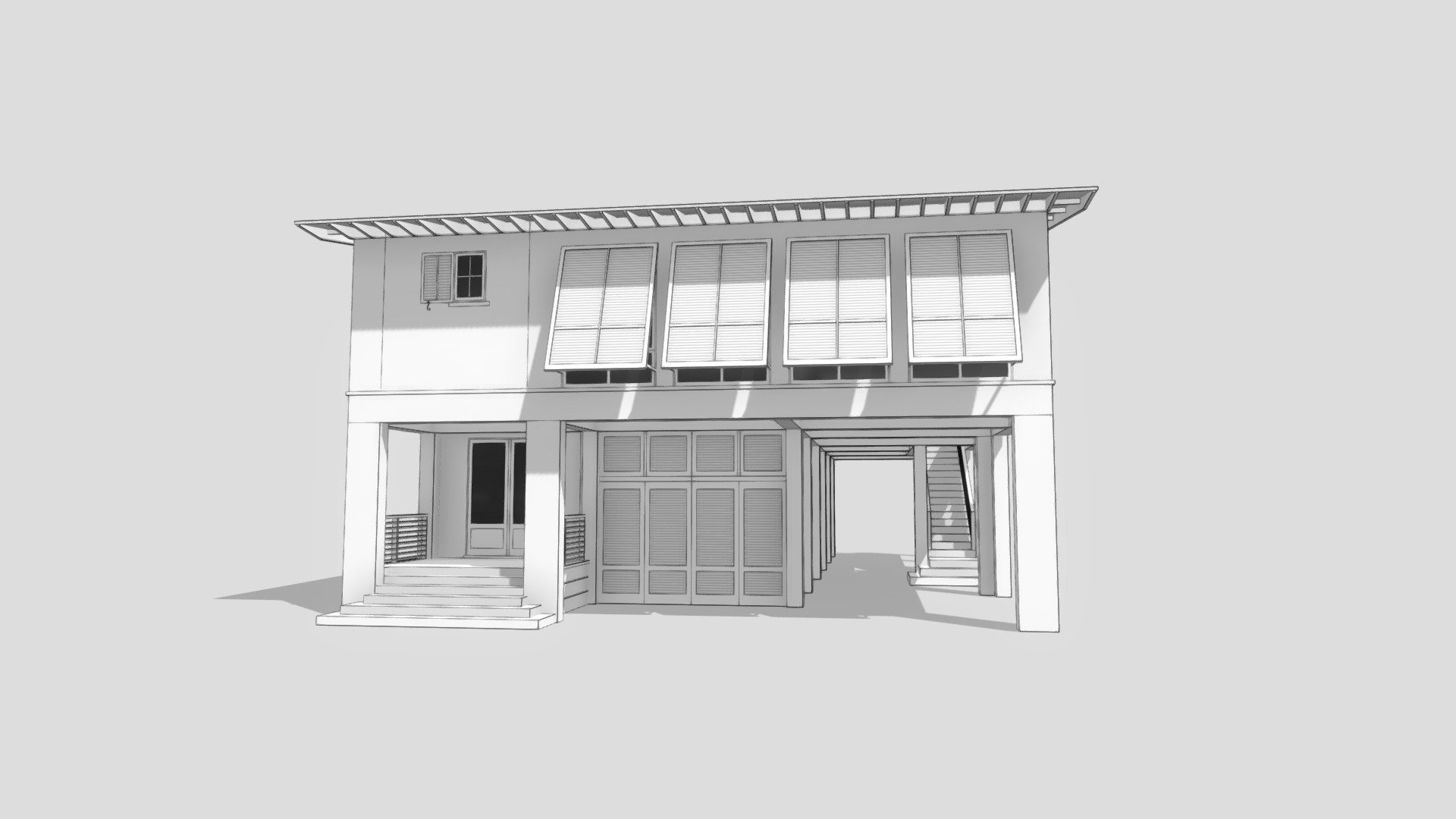 24114 - Sittner Massing - 3D model by Allison Ramsey Architects ...