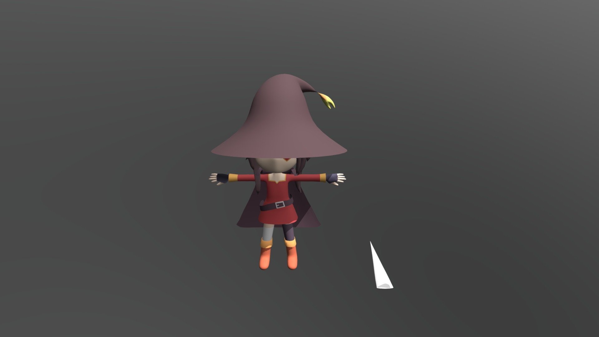 Megumin - 3D model by johnx32 [0aecdcb] - Sketchfab