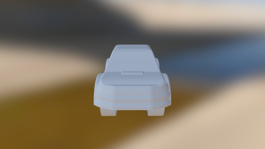 Car with bodyshell - 3D model by Barty Pitt (@Blue) [0aed158] - Sketchfab