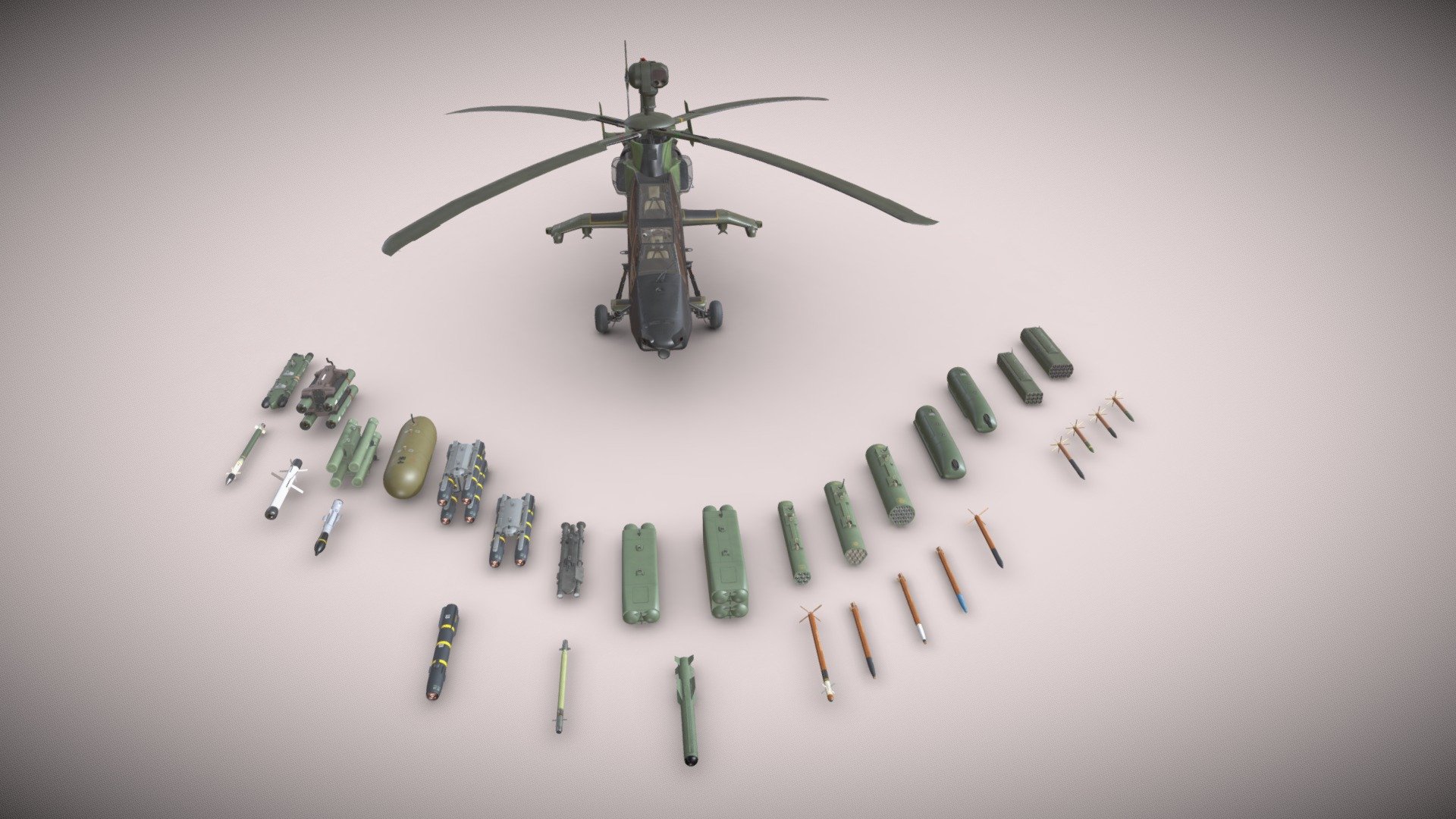 EC-665 Tiger UHT Germany Static - Buy Royalty Free 3D model by ...