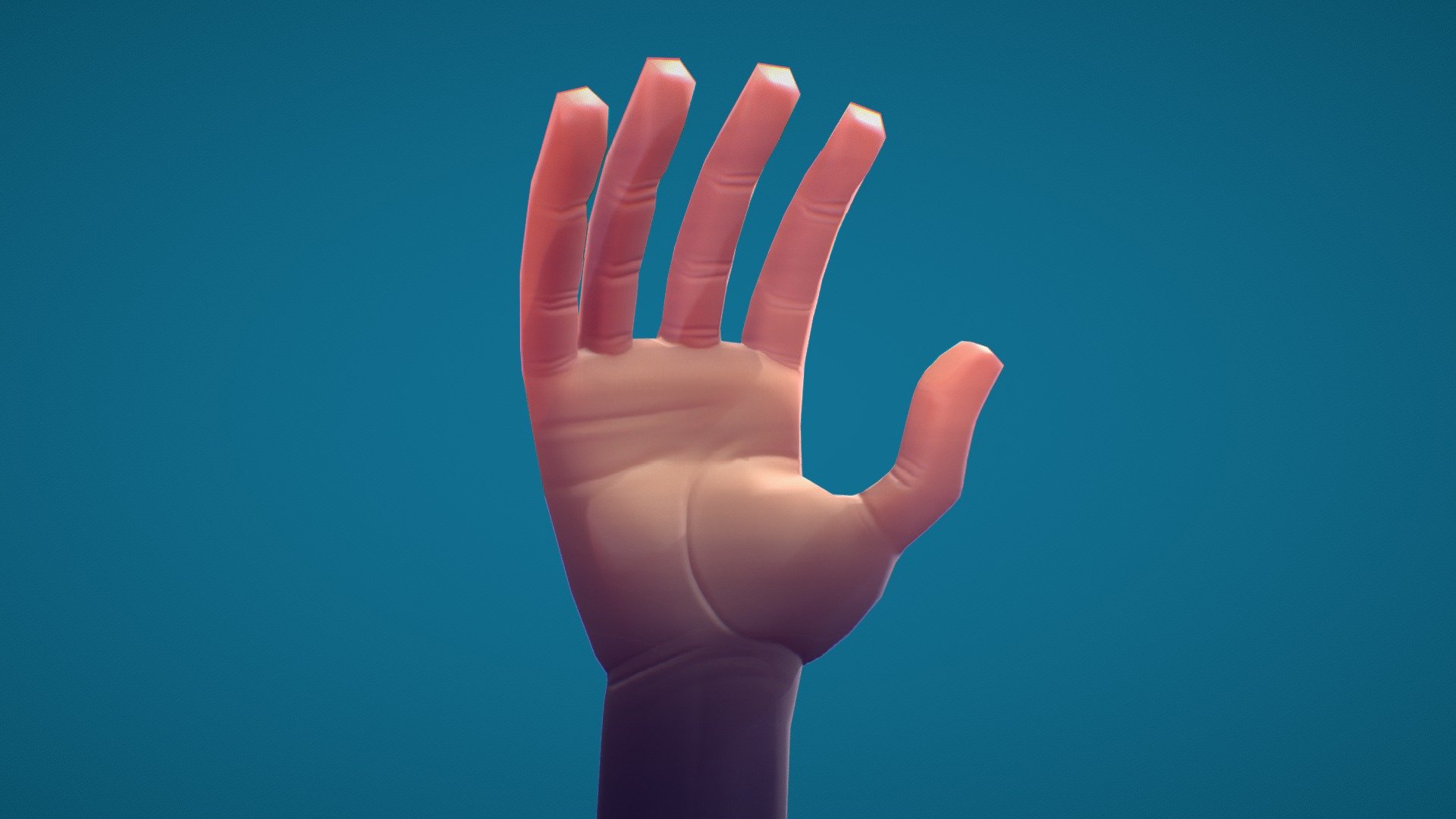Posable Hand - Buy Royalty Free 3D model by Joshua Henderson ...