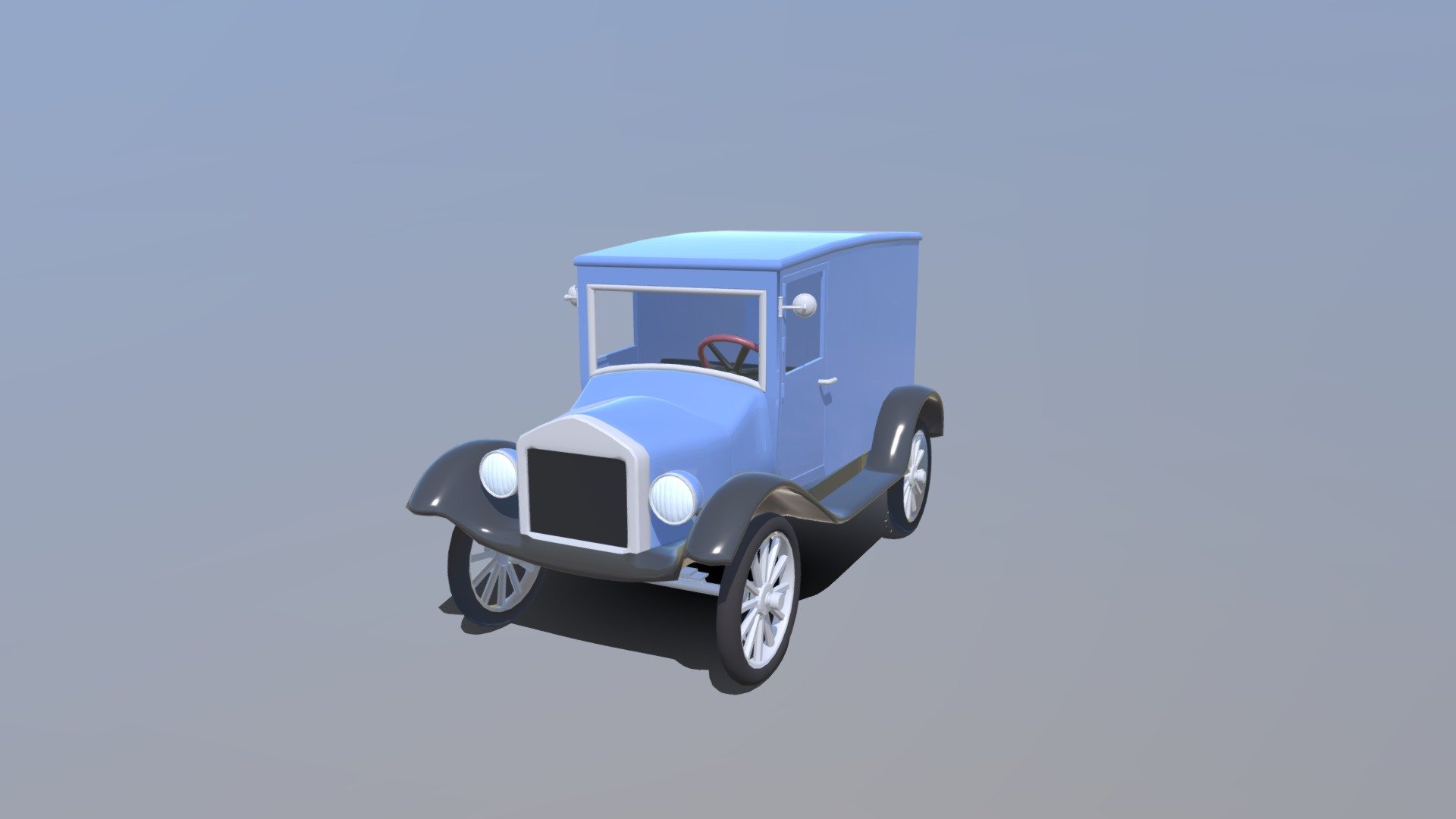 Model T Delivery Truck - 3D model by Dayvable [0aeee8d] - Sketchfab