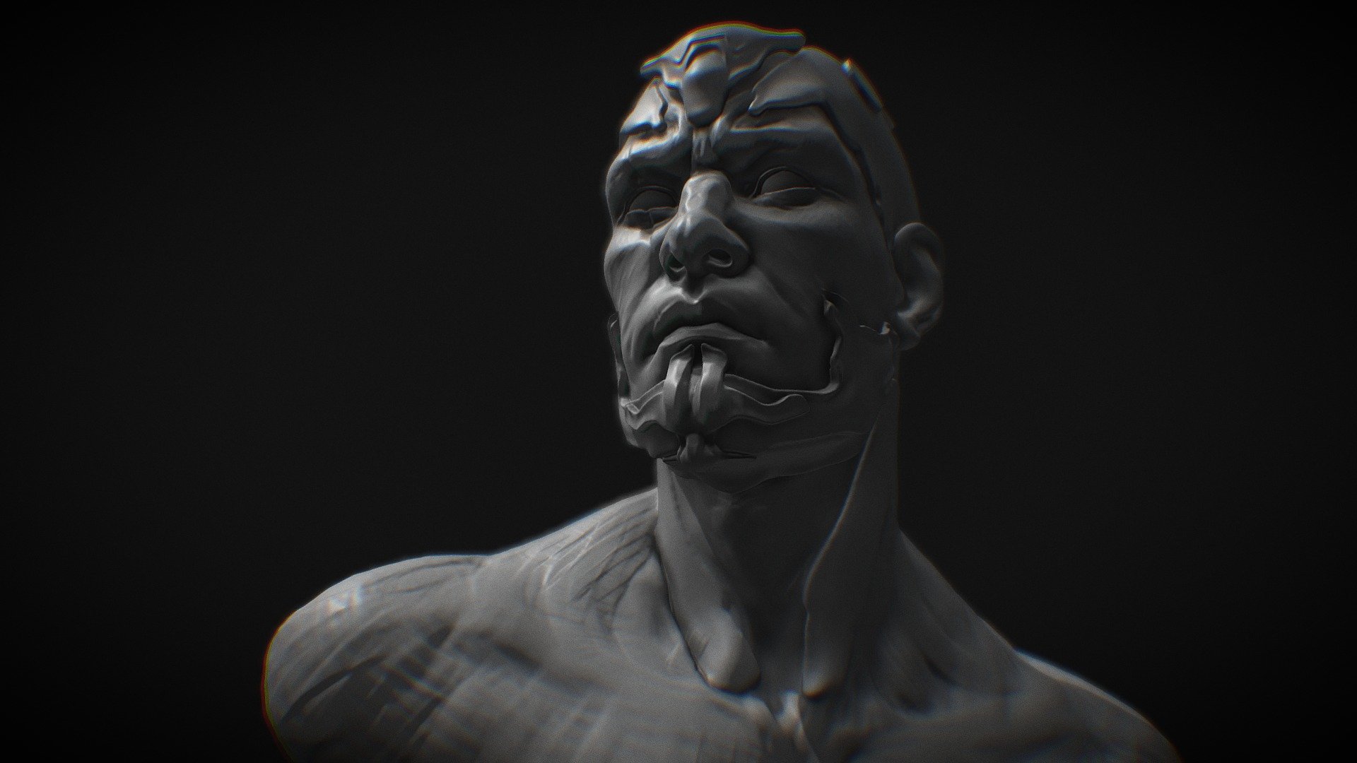 Sci Fi Bust - 3D model by Marshmallow [0aeeeb8] - Sketchfab