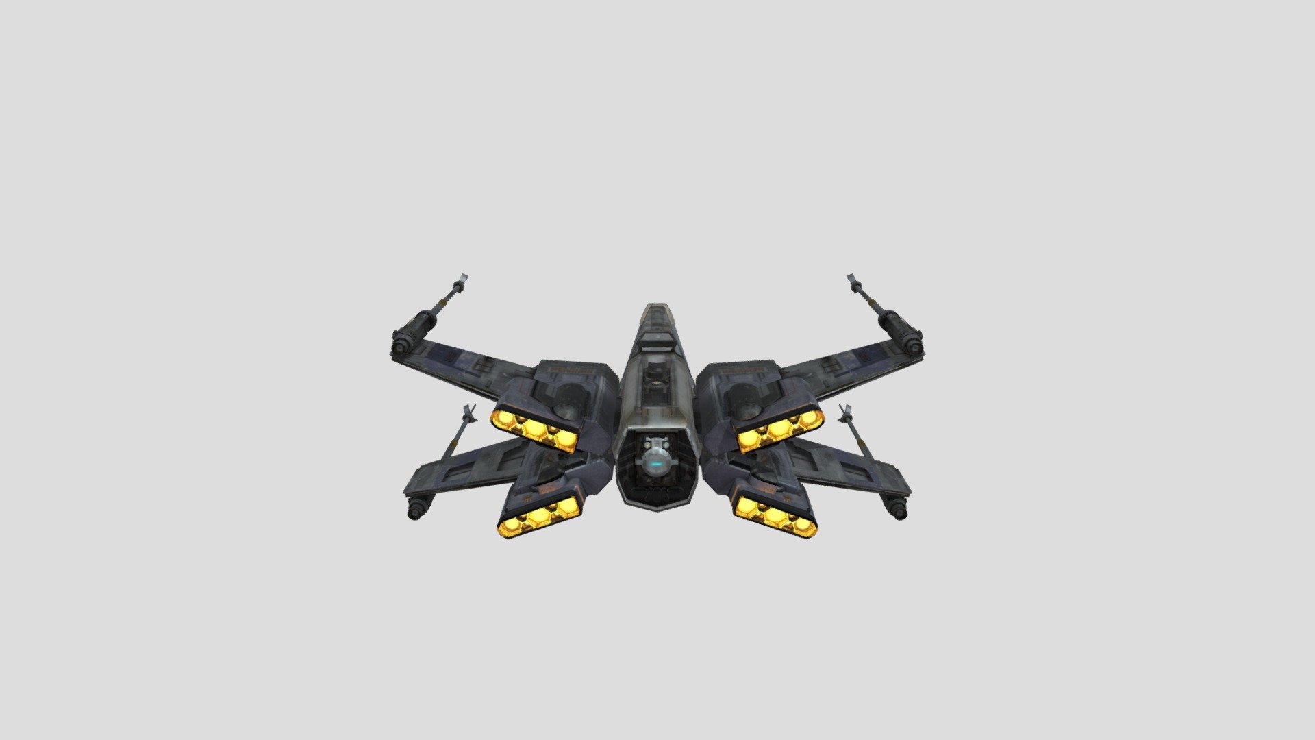XJ5 X-wing Starfighter - Download Free 3D model by Pavluha (@klopikc ...
