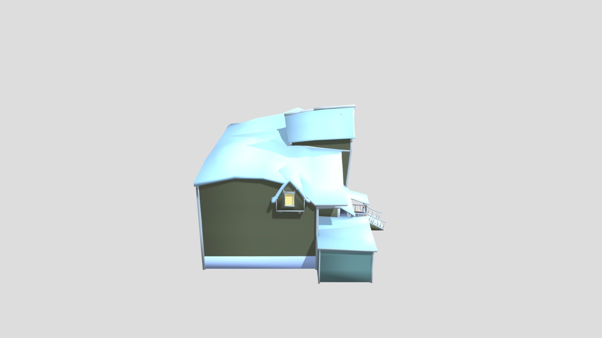 Graymanor Front - Download Free 3D model by OswaldFan001 (@Oswald001 ...