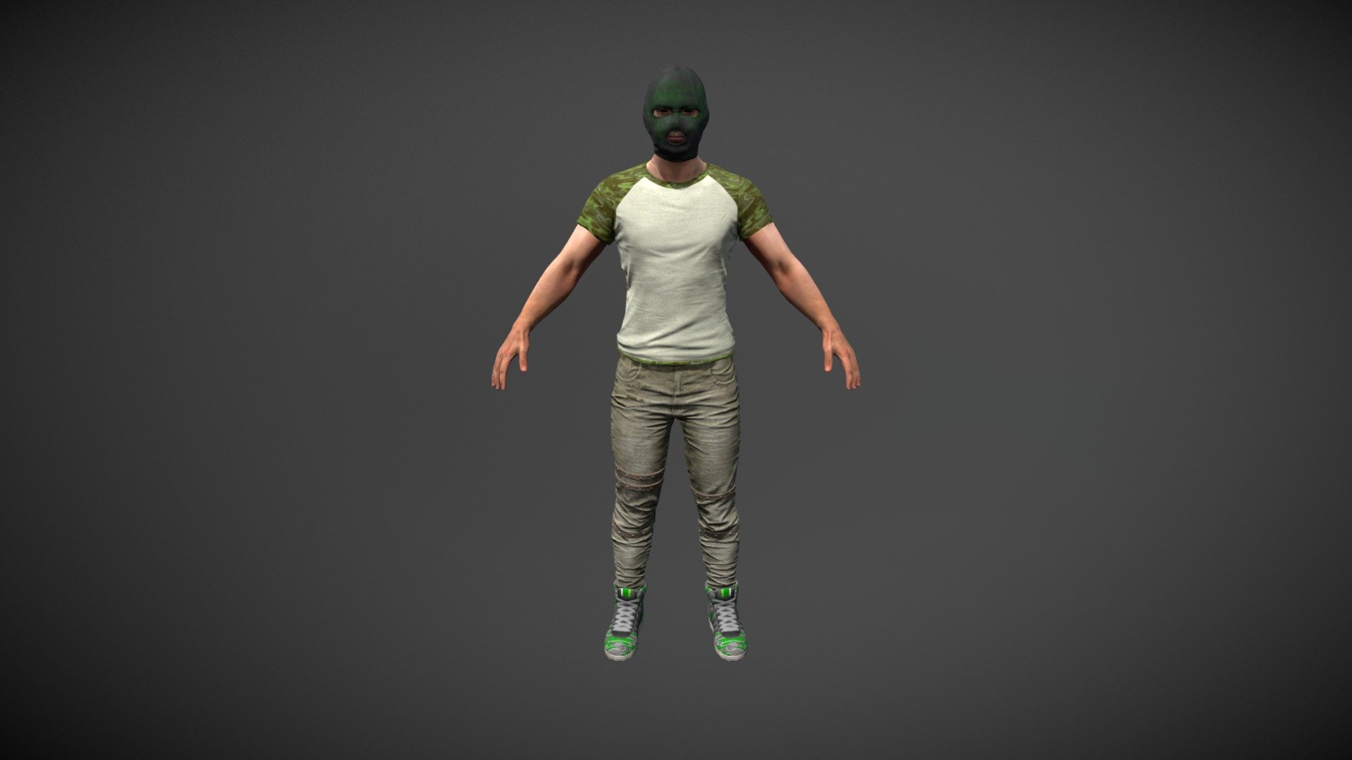 PUBG WARRRIOR PACK - 3D model by PUBGShowcase [0af0f26] - Sketchfab