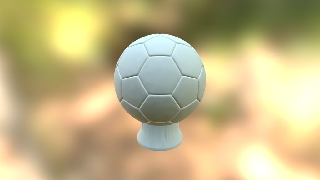 Soccer Trophy - 3D model by ryani10 [0af12de] - Sketchfab