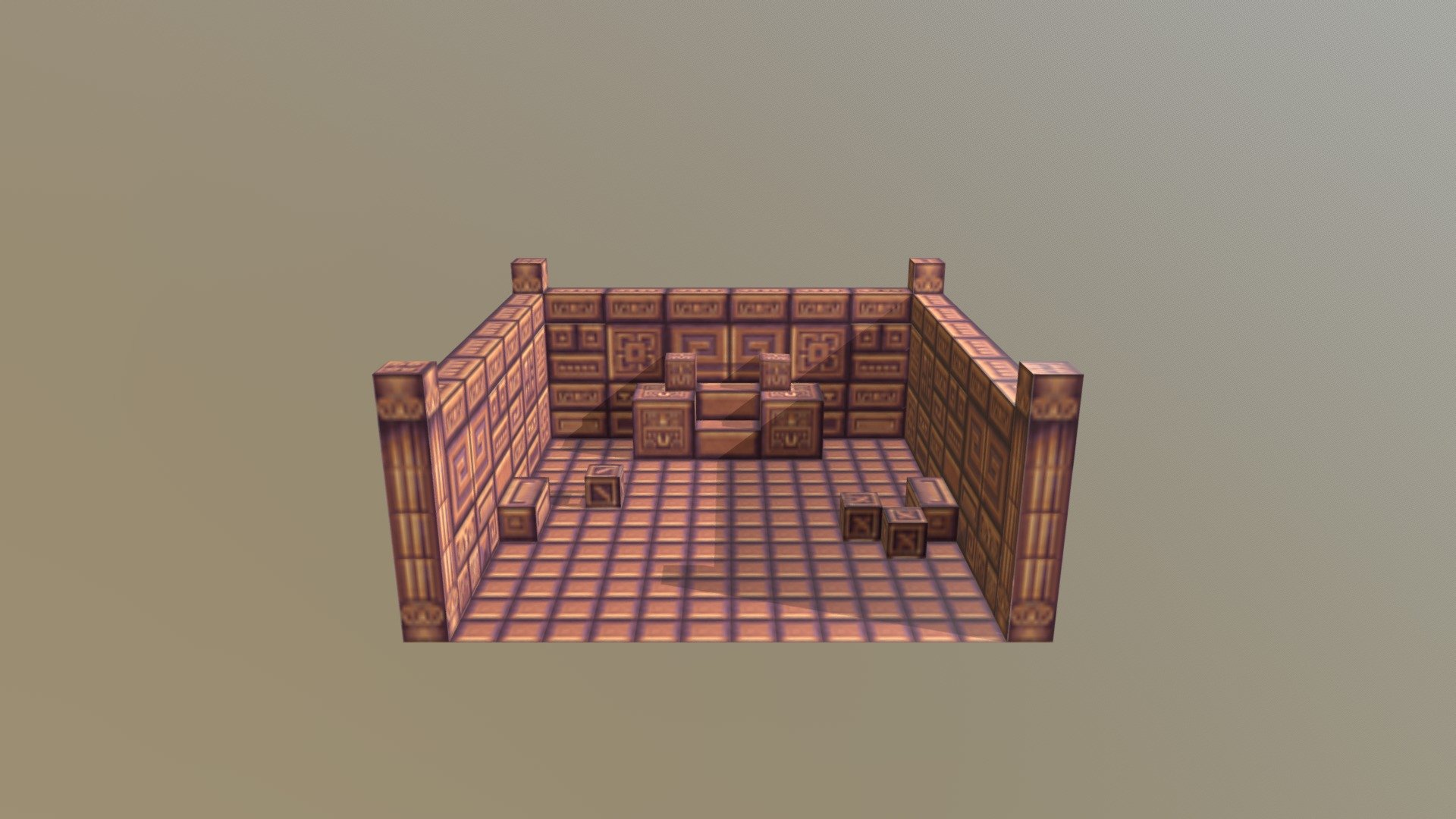 Aztec Tomb - 3D model by Caio Márcio (@WhiteChevalier) [0af29bb ...
