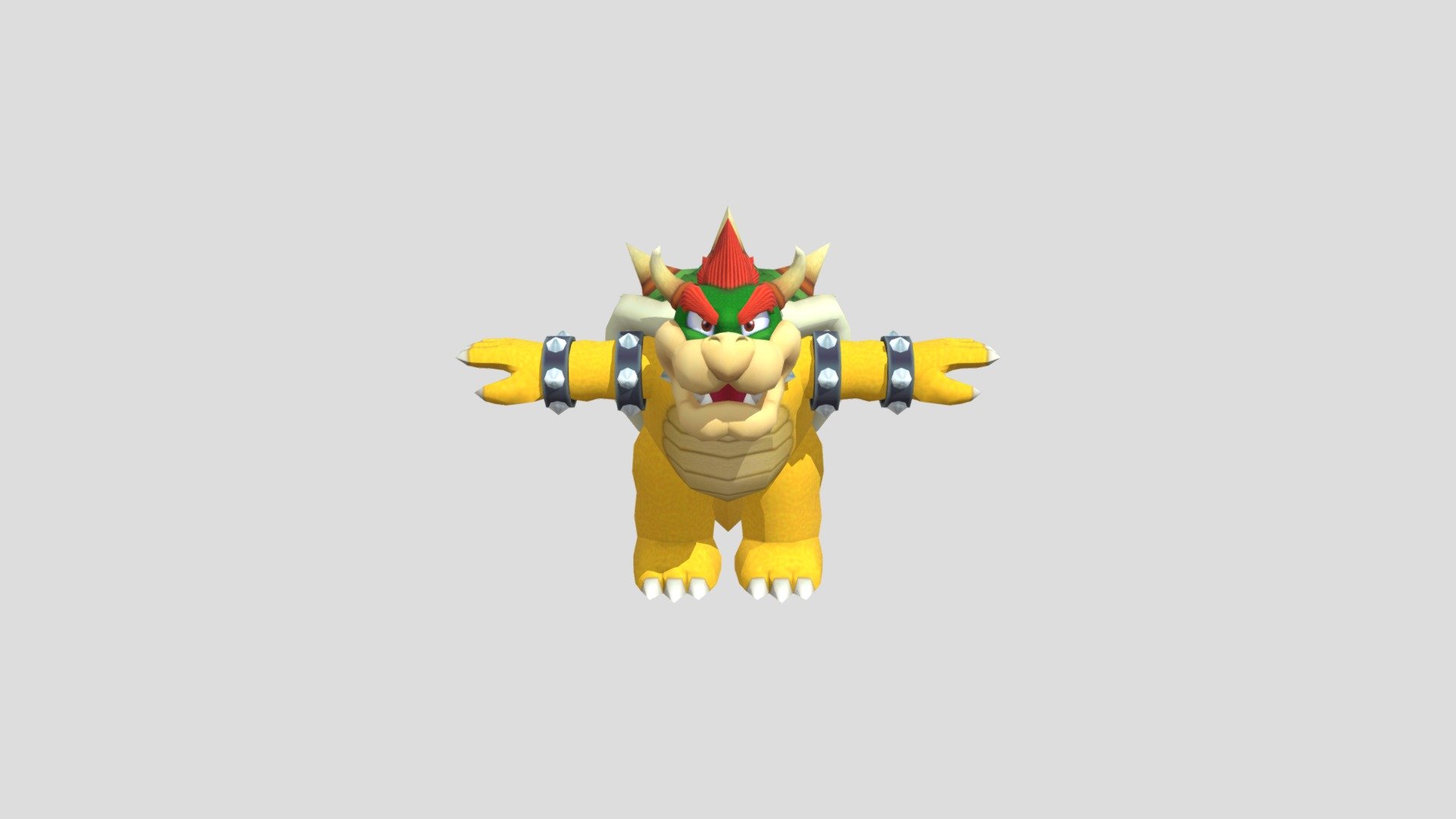 Yoshis New Island - Mega Bowser - Download Free 3D model by idk bro ...