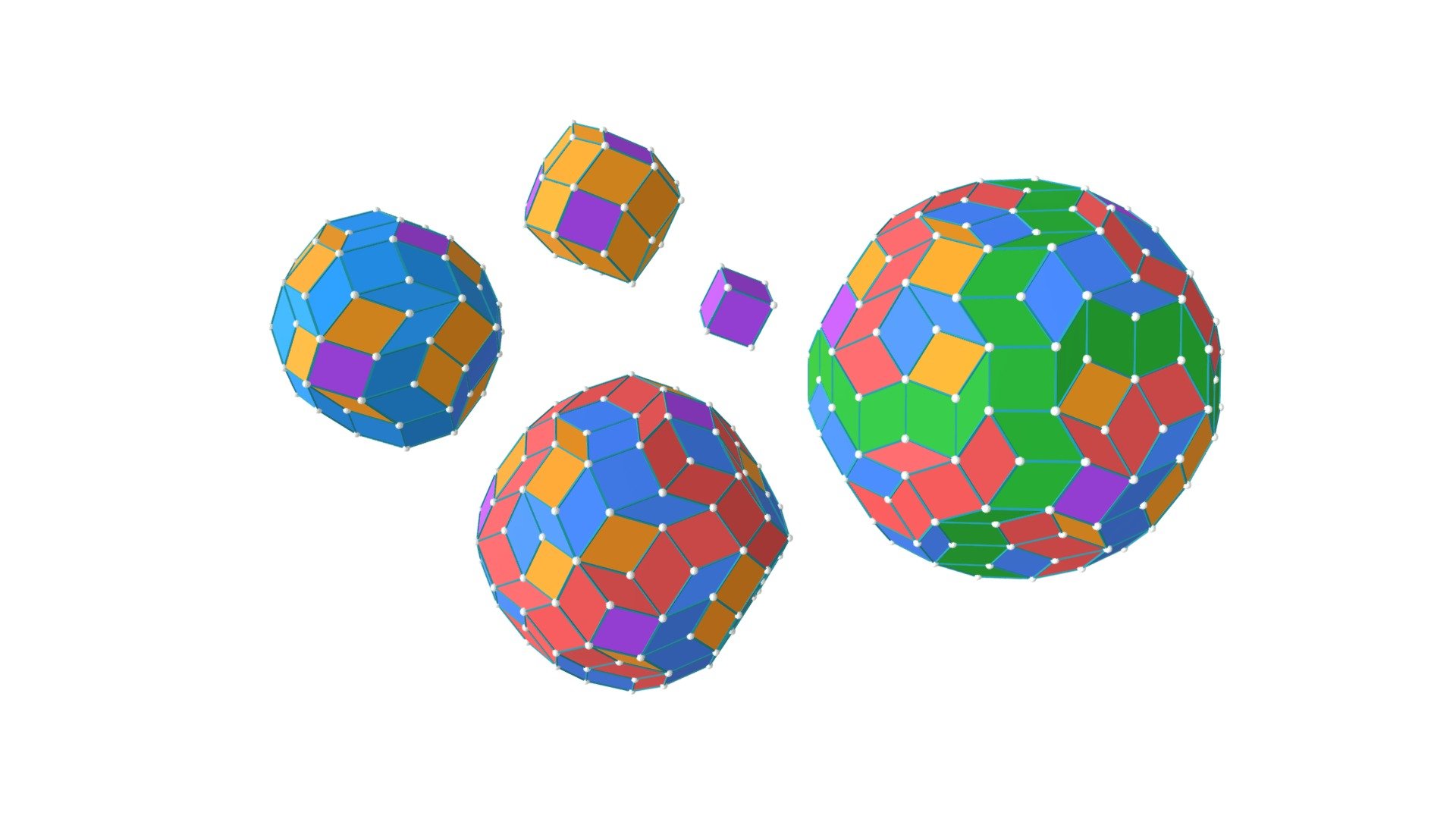 5 Cube Zones - 3D model by jjkostick [0af36a7] - Sketchfab
