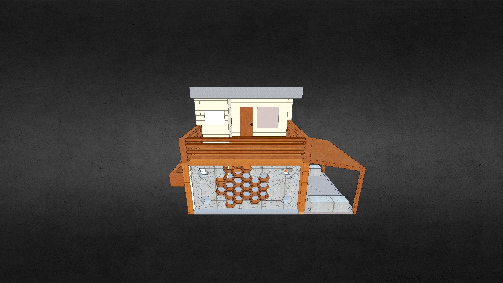 Honey Bee Research Facility - 3D model by ericdellorco [0af56f0 ...