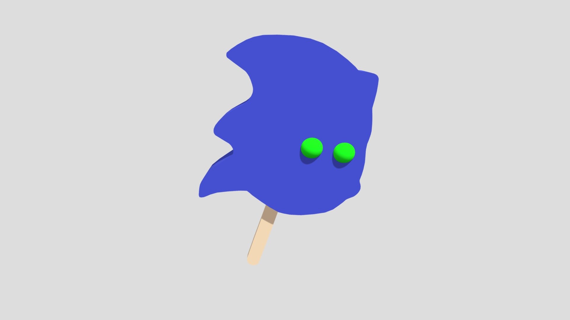 Sonic The Hedgehog Popsicle - Download Free 3D model by Deaconator ...