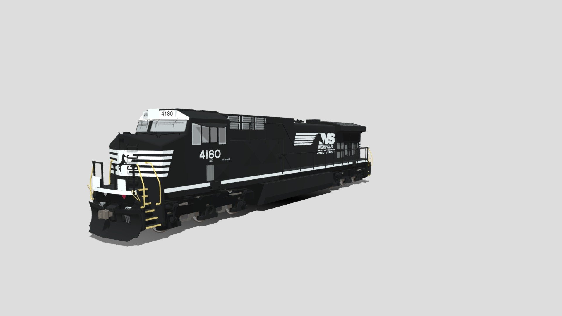 GE AC44C6M Norfolk Southern - Download Free 3D model by zairiq zairiq ...