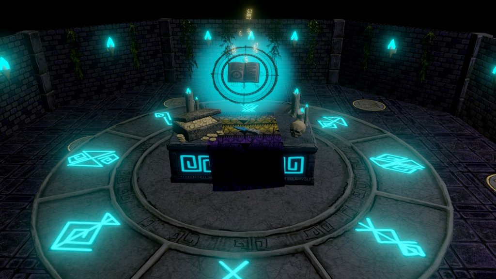 Altar room - 3D model by amberjamieson [0af6866] - Sketchfab