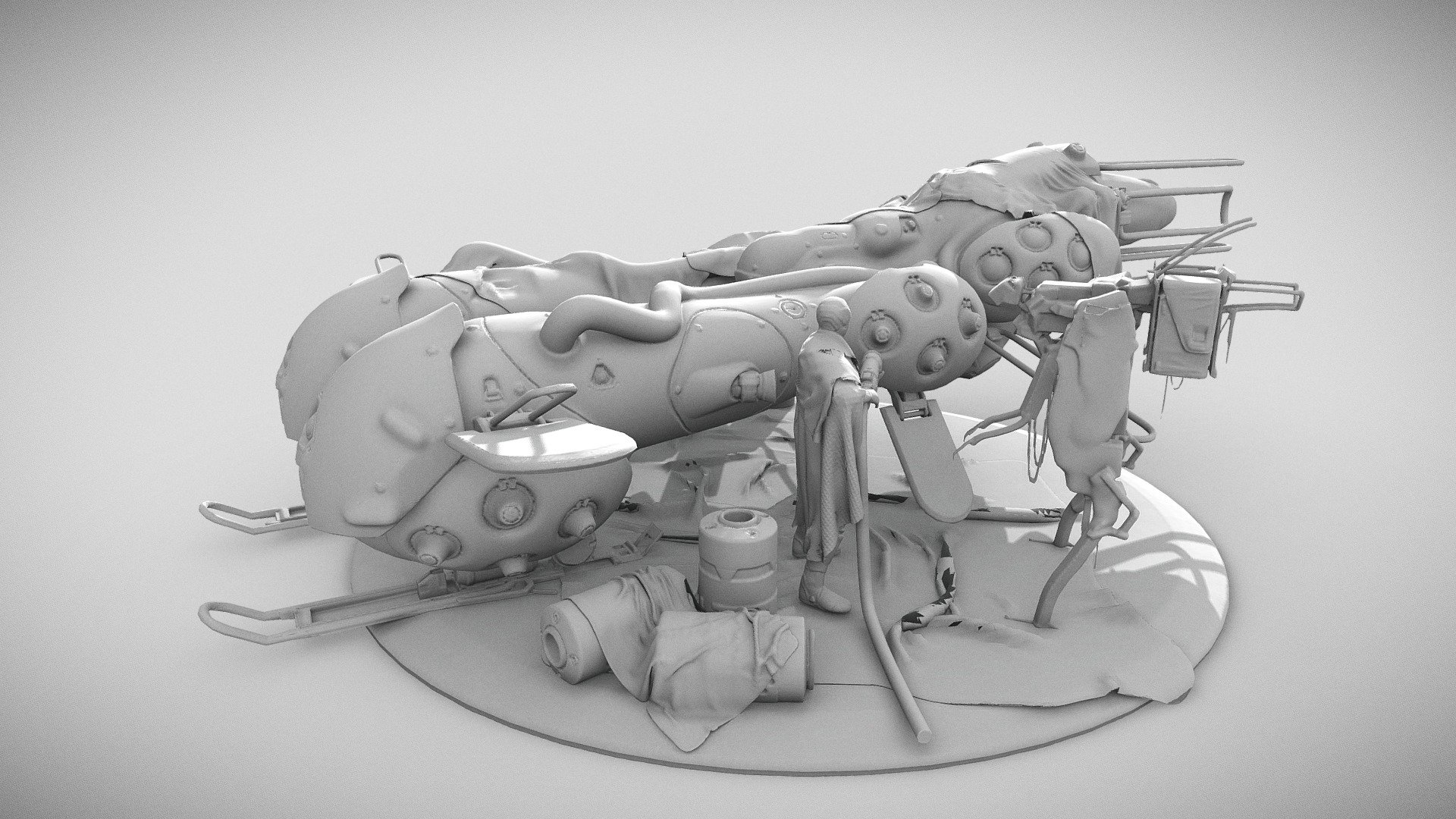 speeder - 3D model by Shinku.Kim [0af69a5] - Sketchfab