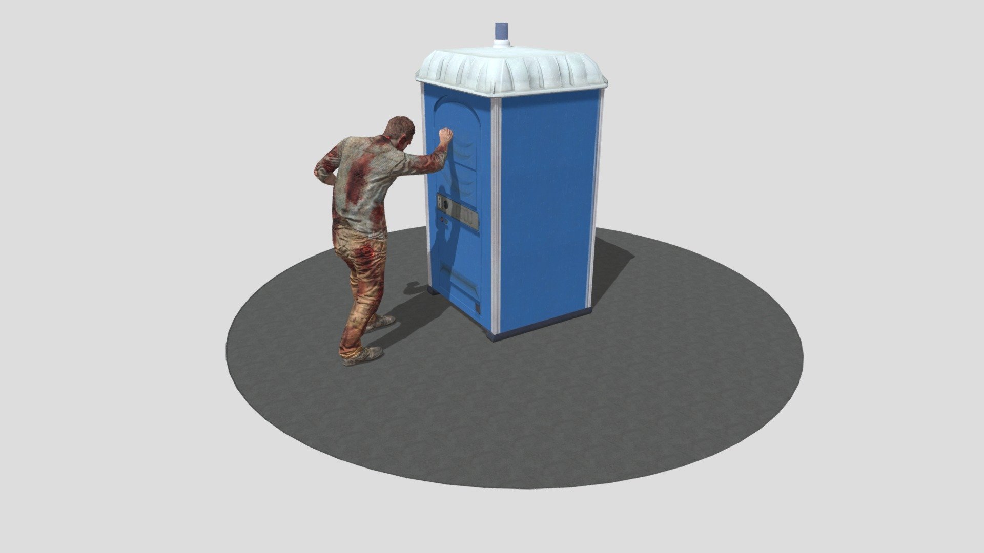 Zombie scene - Download Free 3D model by Veterock (@windofglass ...