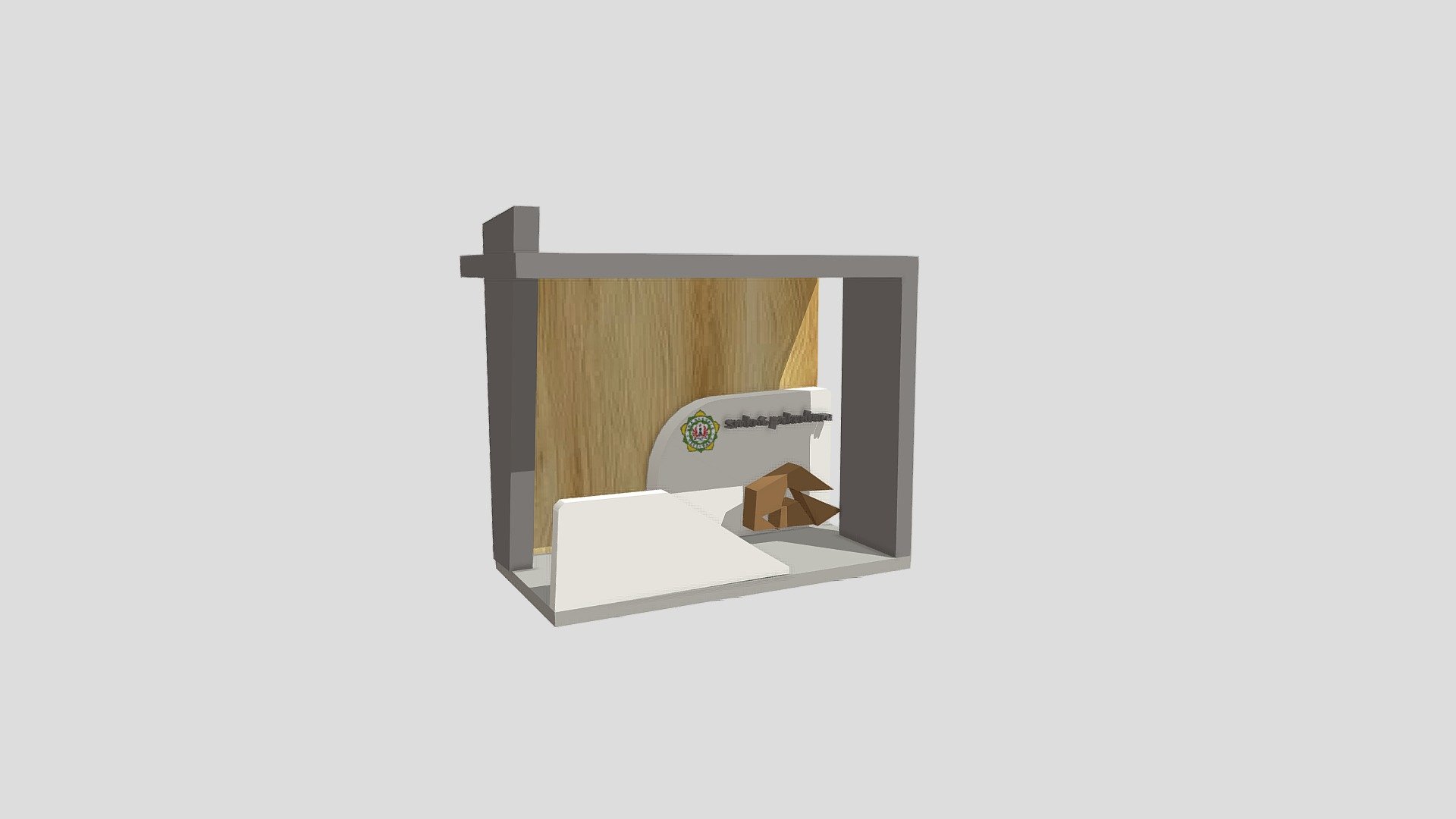 3D Booth Design JS - Download Free 3D model by wariastutijs [0af91aa] - Sketchfab