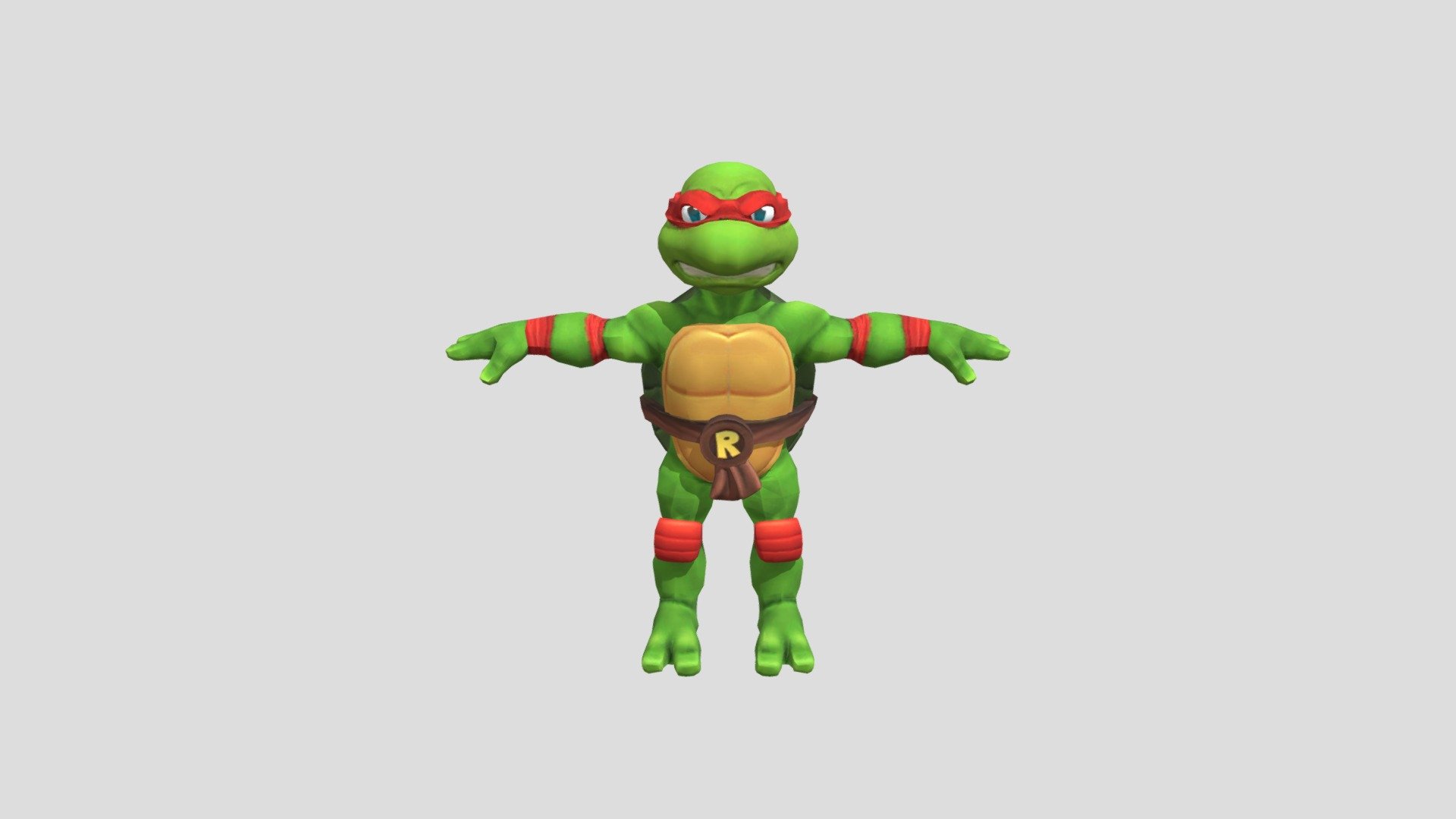 TMNT Raphael - Download Free 3D model by Tigerar1 (@allanromanreyes ...
