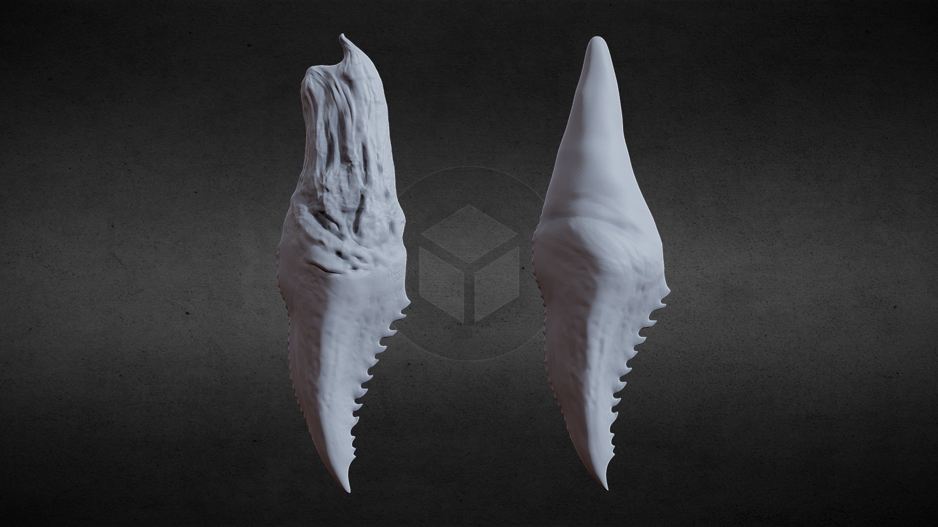 3DPRNTBL DAY SHIFT MOVIE EXTRACTED VAMPIRE FANGS - Buy Royalty Free 3D ...