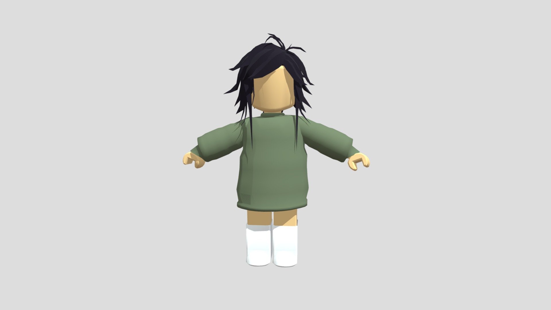 Roblox Girl 3D Model By AwesomeAmbz 0afc20a Sketchfab