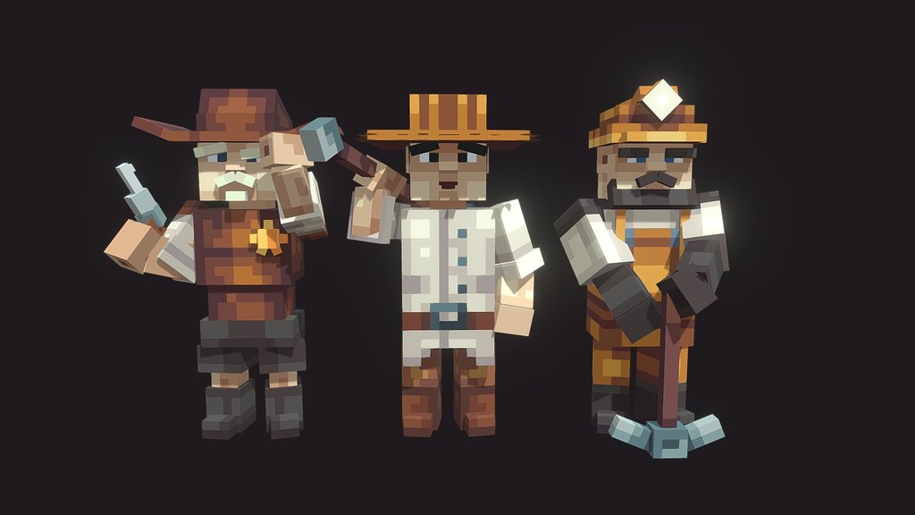 voxel - A 3D model collection by hauffman - Sketchfab