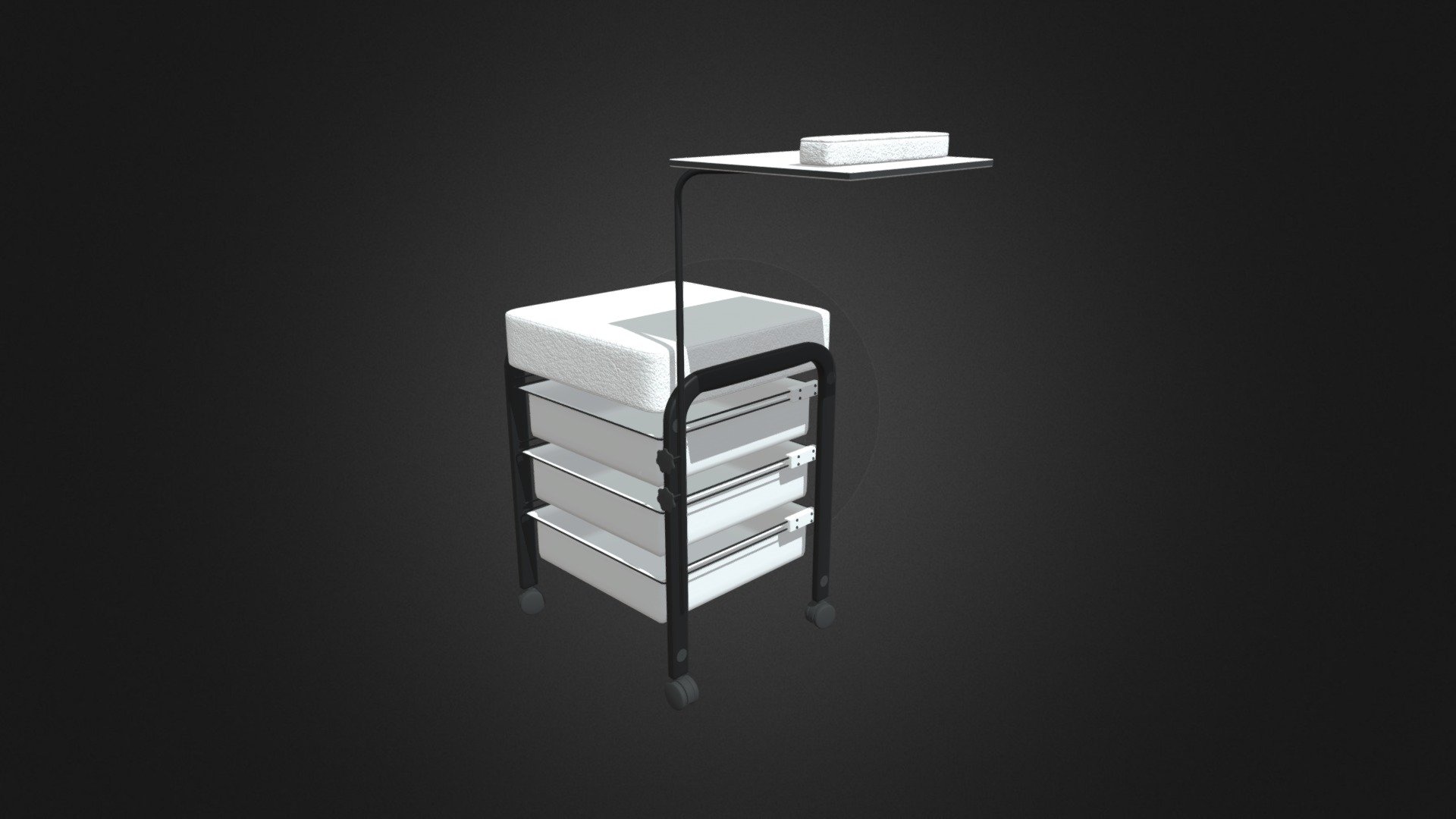 Manicure Table D Model - Buy Royalty Free 3D model by cgaxis [0afd80b ...