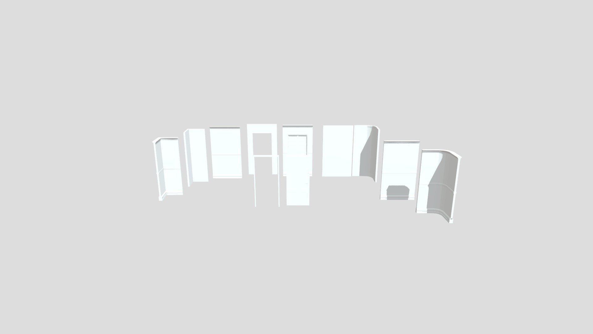 Modular Walls - 3D model by almostkitticide [0aff68f] - Sketchfab
