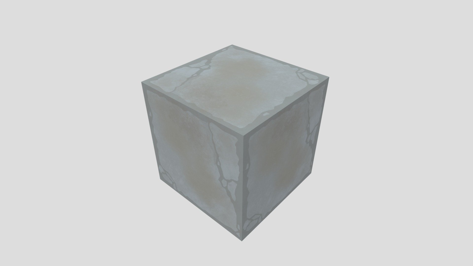 Stone Cube - 3D model by zoo_zee [0aff78d] - Sketchfab