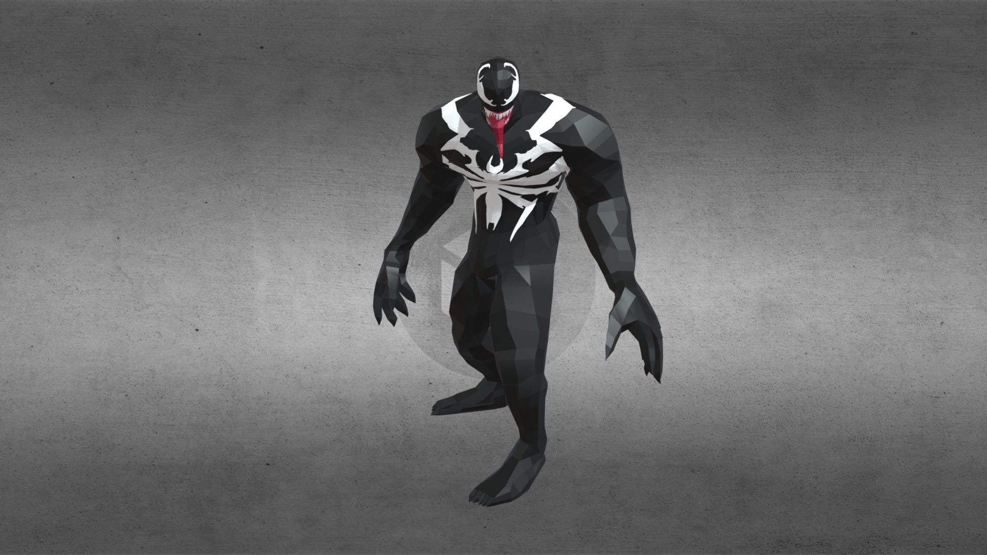 Low-Poly Venom - Spider-Man 2 (PS5) - Download Free 3D model by ...