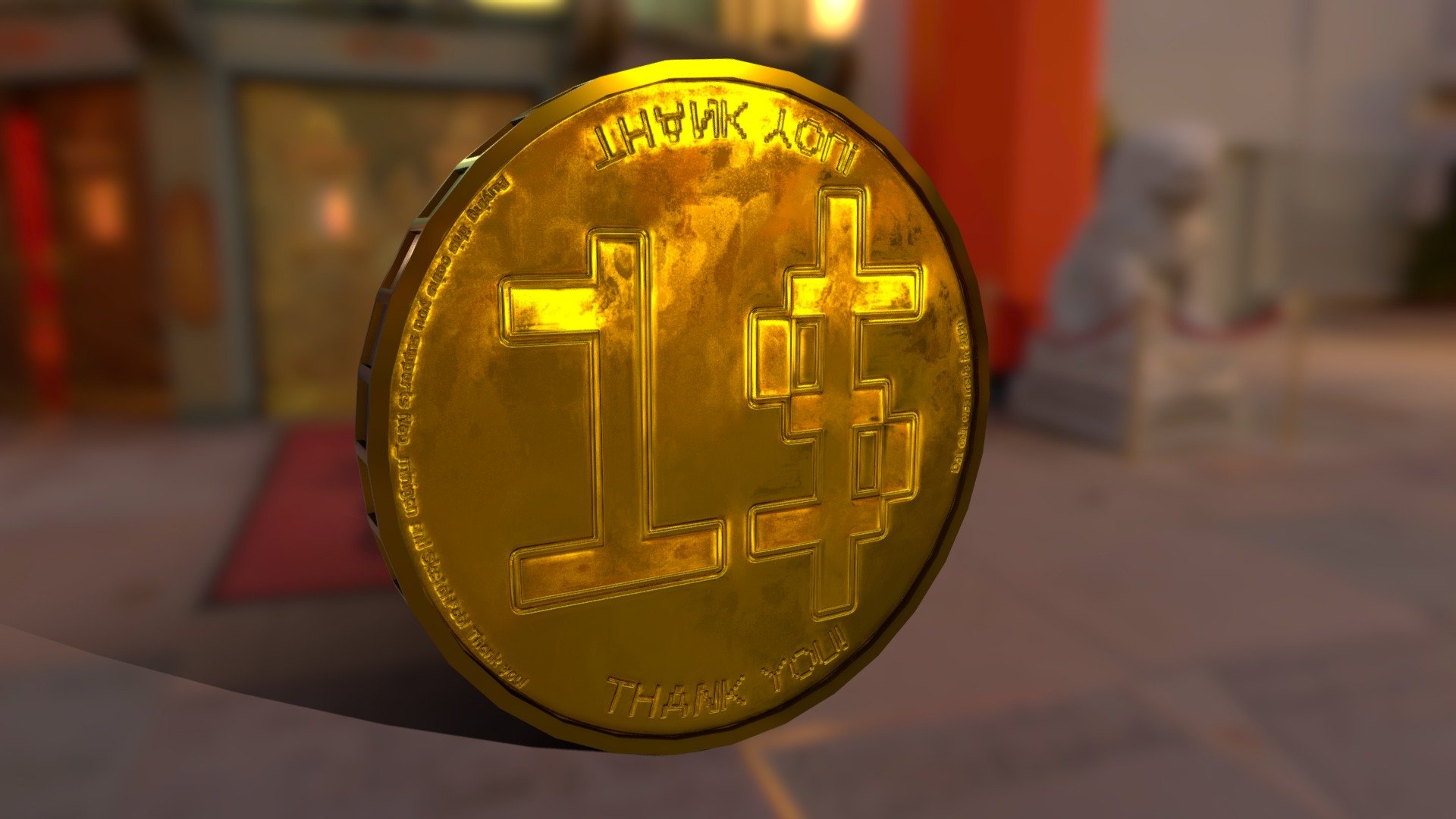 Help Coin - Download Free 3D model by Neo_minigan (@neominigan ...