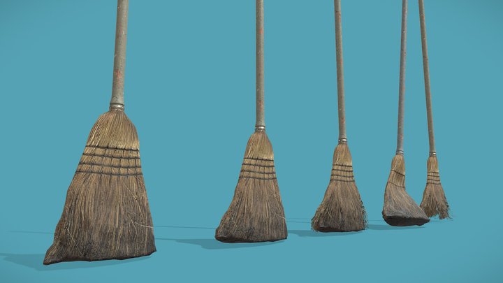 Broom 3D models - Sketchfab