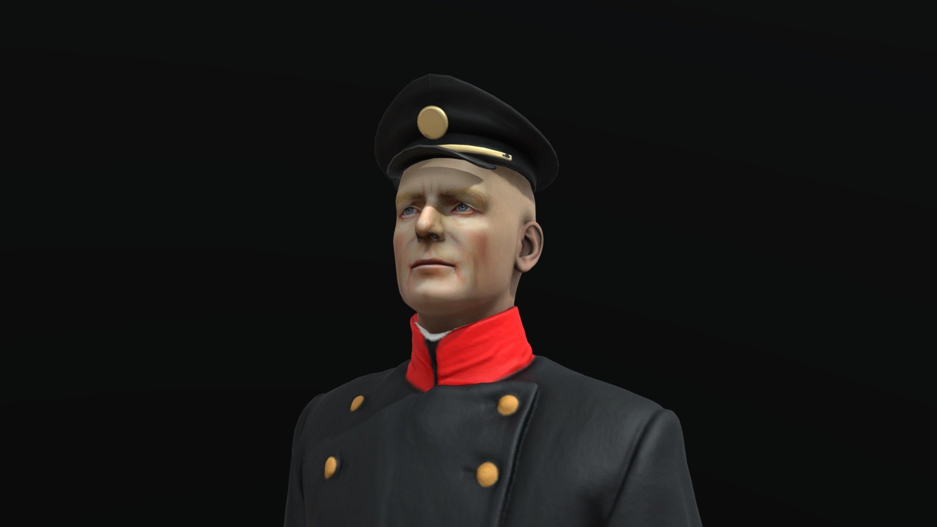 Butler - Download Free 3D model by daniel_marsovich (@danmars) [0b049b0 ...