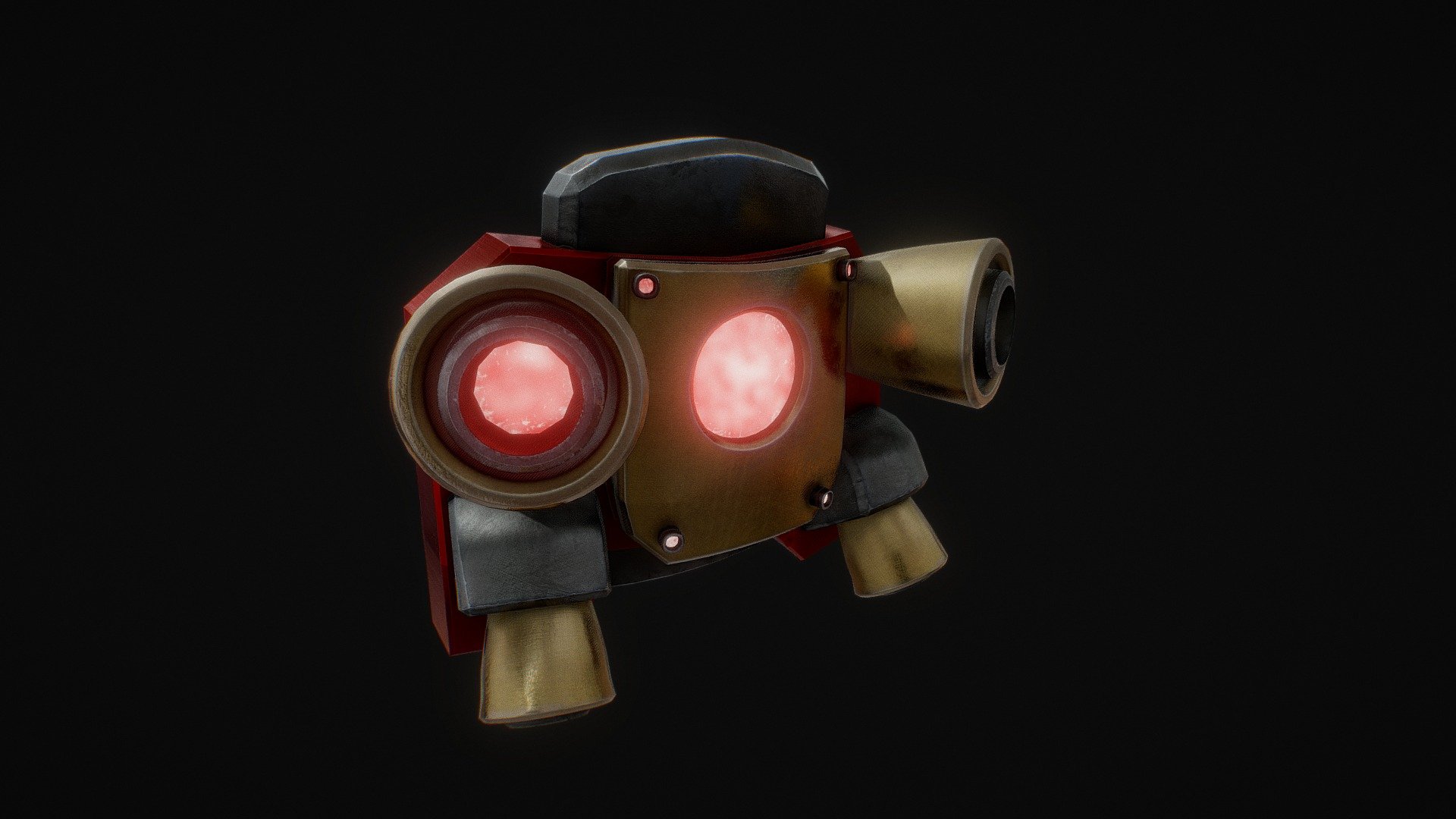 Shadow Cyclone Thruster Pack - Red - Buy Royalty Free 3D model by ...