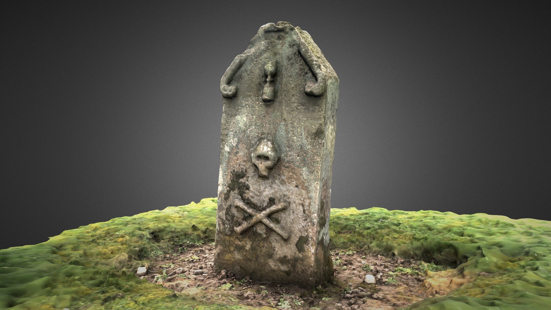 Gravestone East Saltoun Church, Scotland - Download Free 3D model by ...