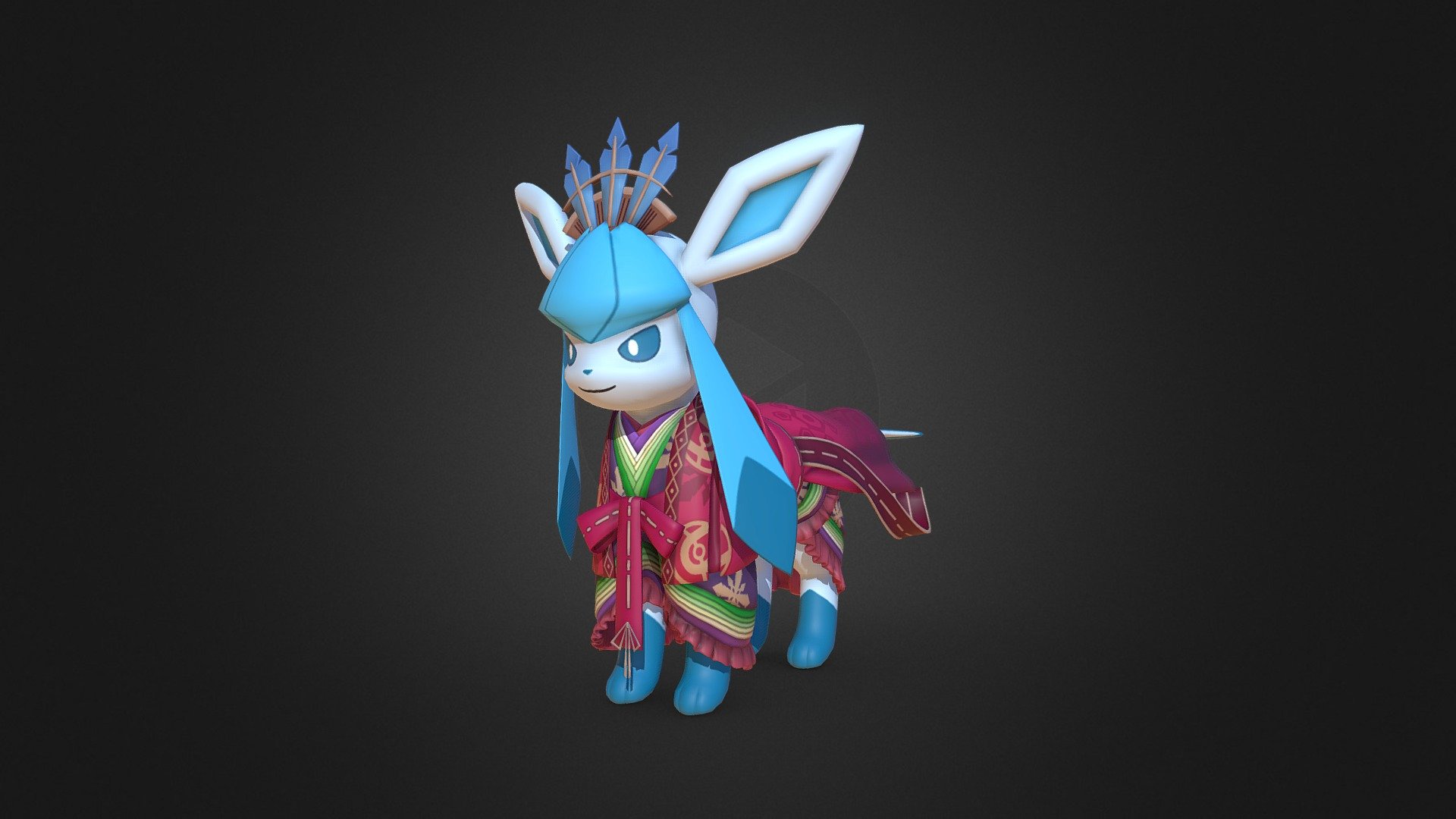 Glaceon Graceful Style - Download Free 3D model by StinkySkunk12 ...