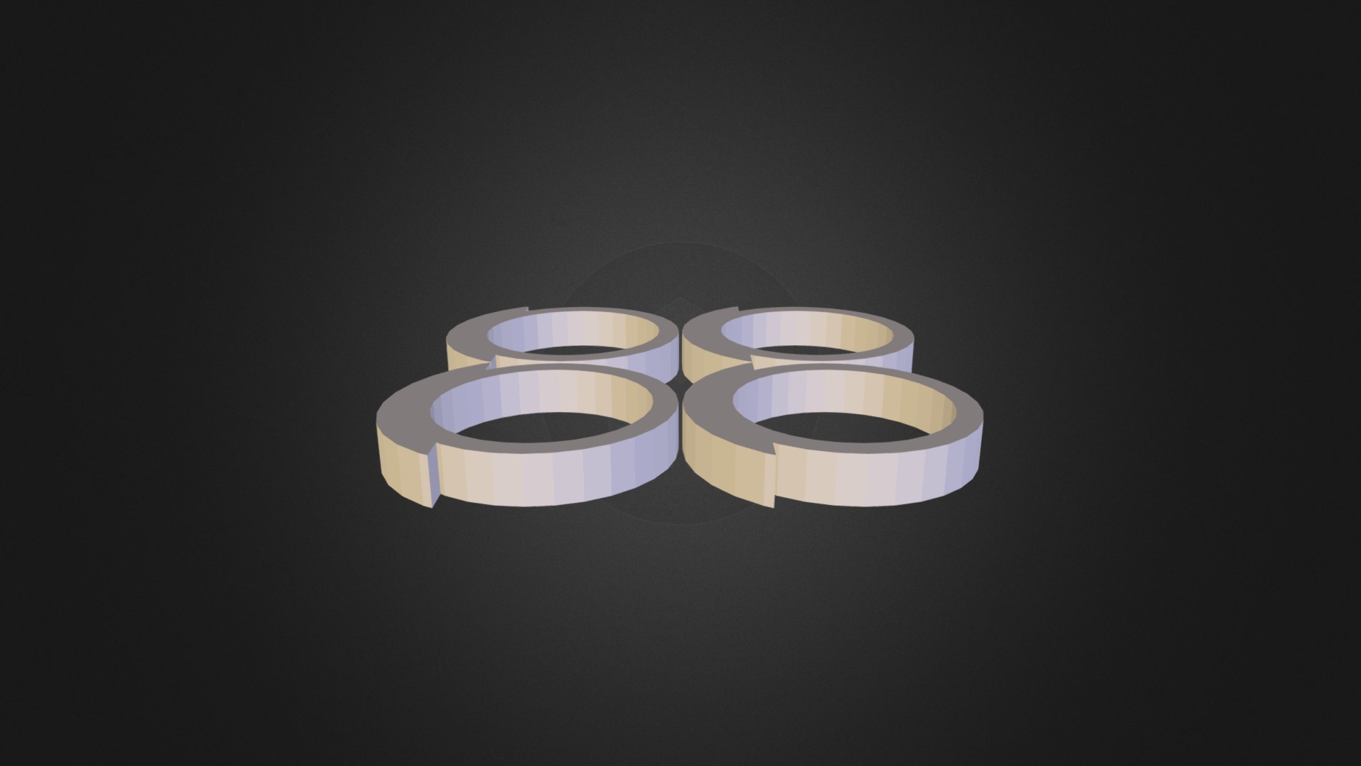 Ring Batch For DIY Haptic Feedback Gloves - 3D model by 3dindustries ...