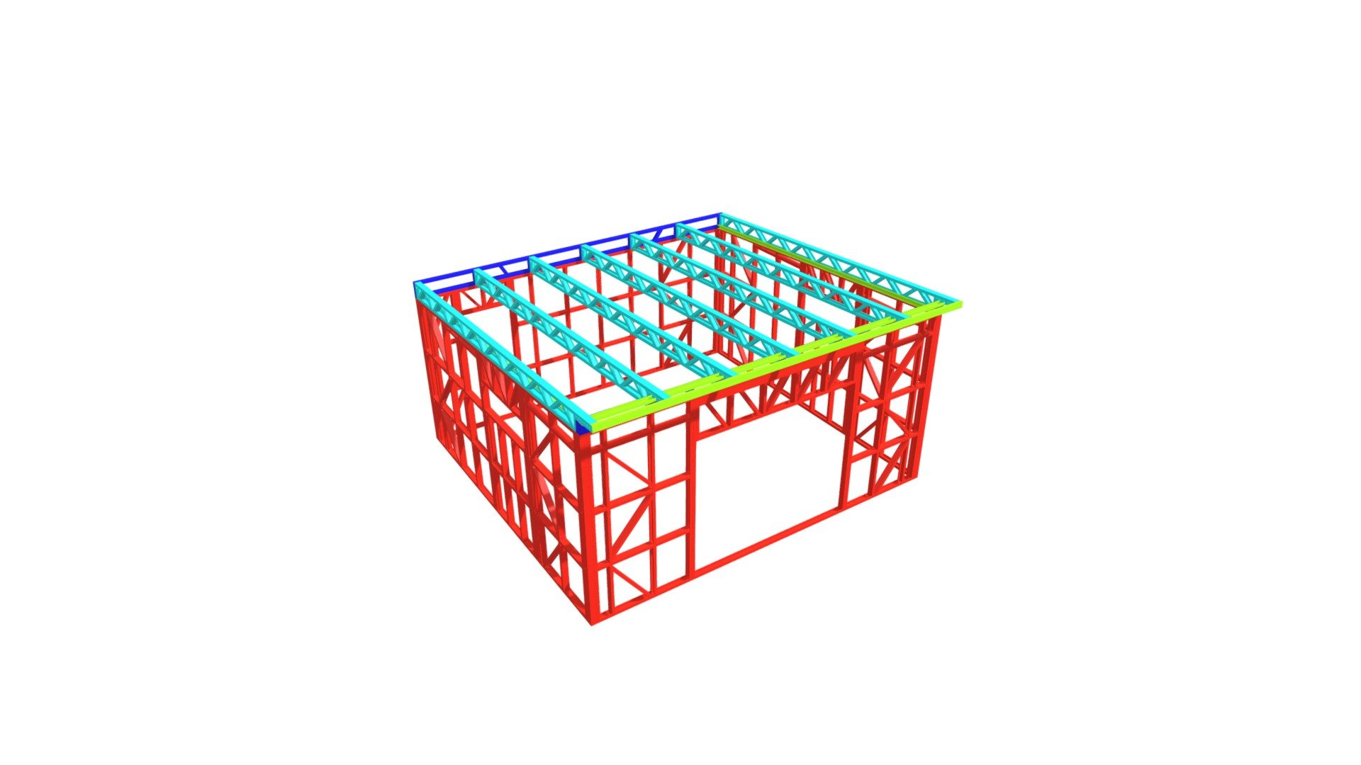 AB - Shed R1 - Download Free 3D model by Steel Frames Direct & Go Tiny ...