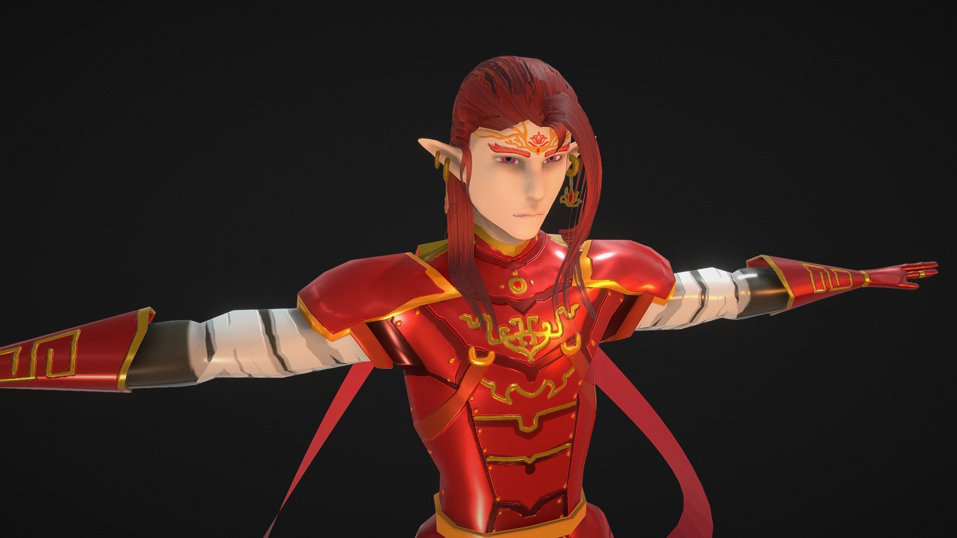 warrior Elf Model - 3D model by tanakritchalee04 [0b0b5a6] - Sketchfab