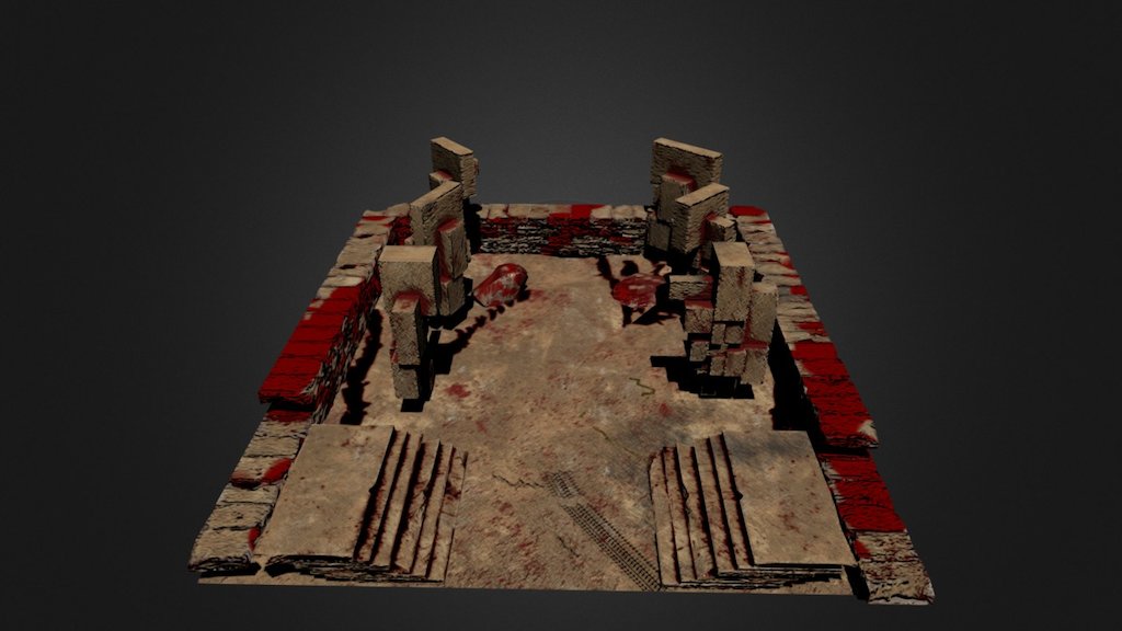 Doom Level - 3D model by sulliedeagle70 [0b0b810] - Sketchfab