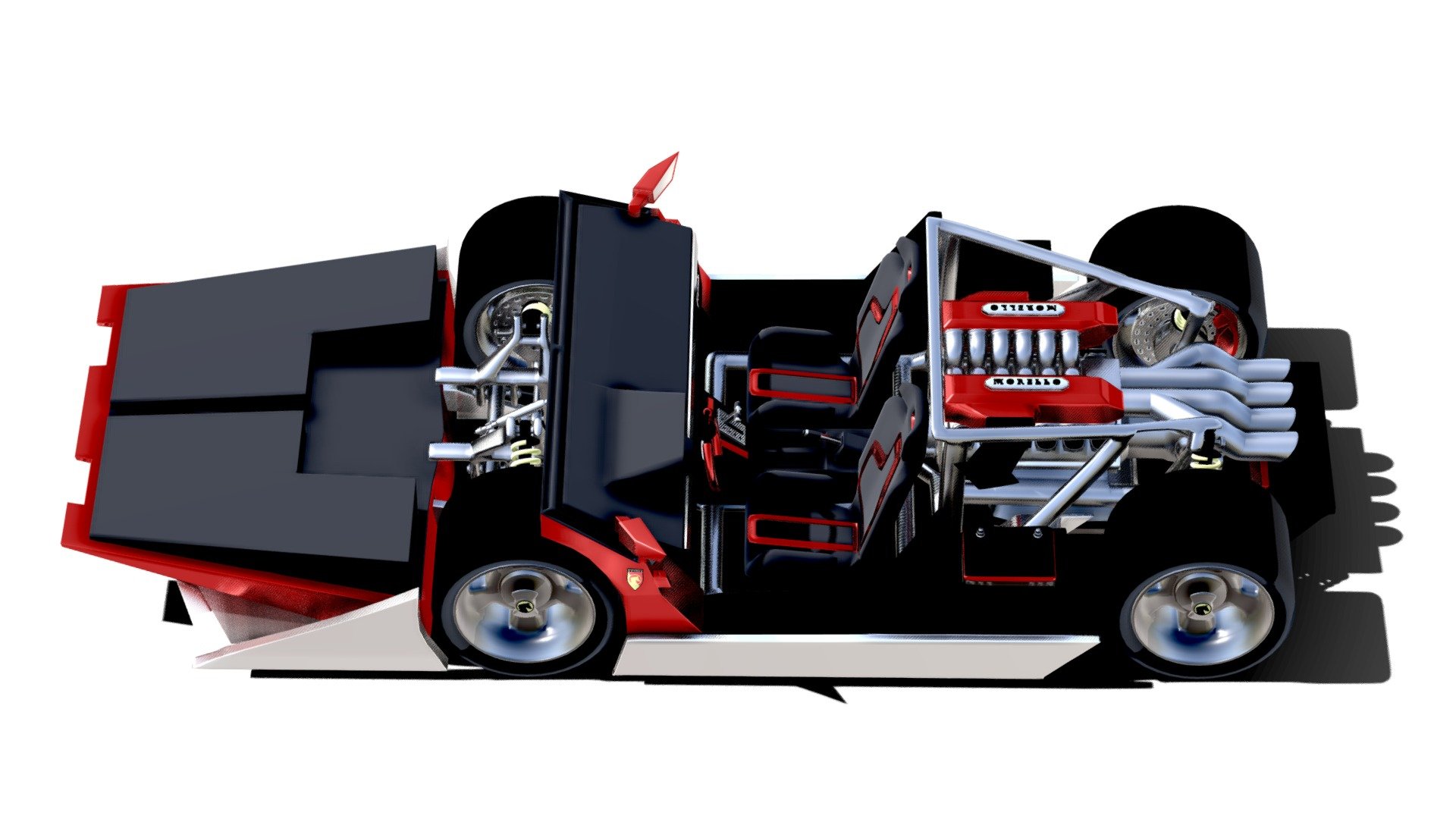Freccia V12 Chassis - 3D model by Scuderia Morello (@scudmorello ...