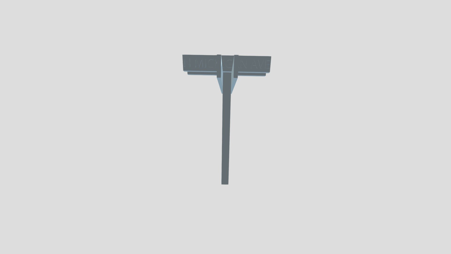 Street Sign - Download Free 3D model by jackq13 [0b11c10] - Sketchfab