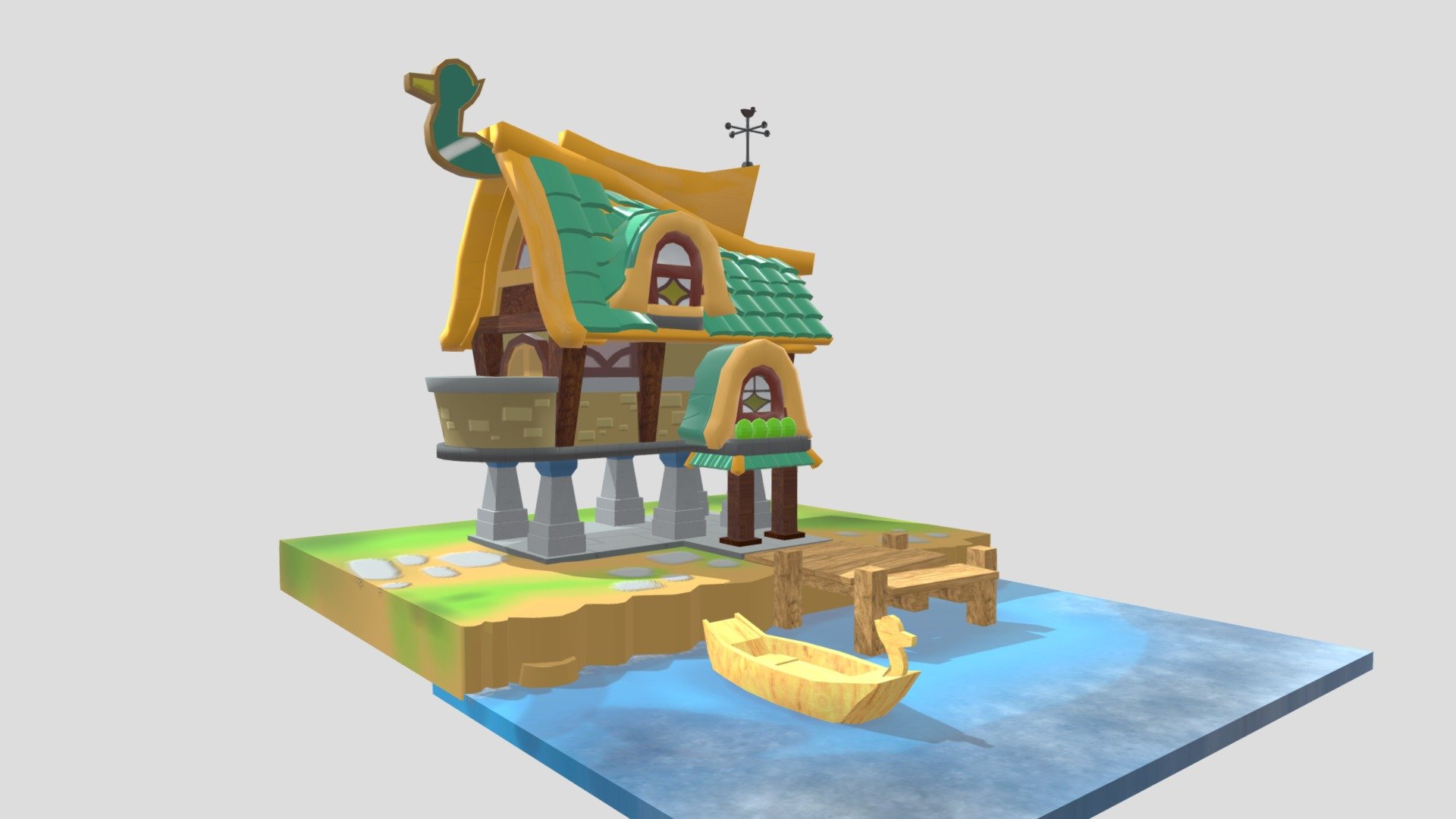 Mallard House - 3D model by nazym [0b126f8] - Sketchfab