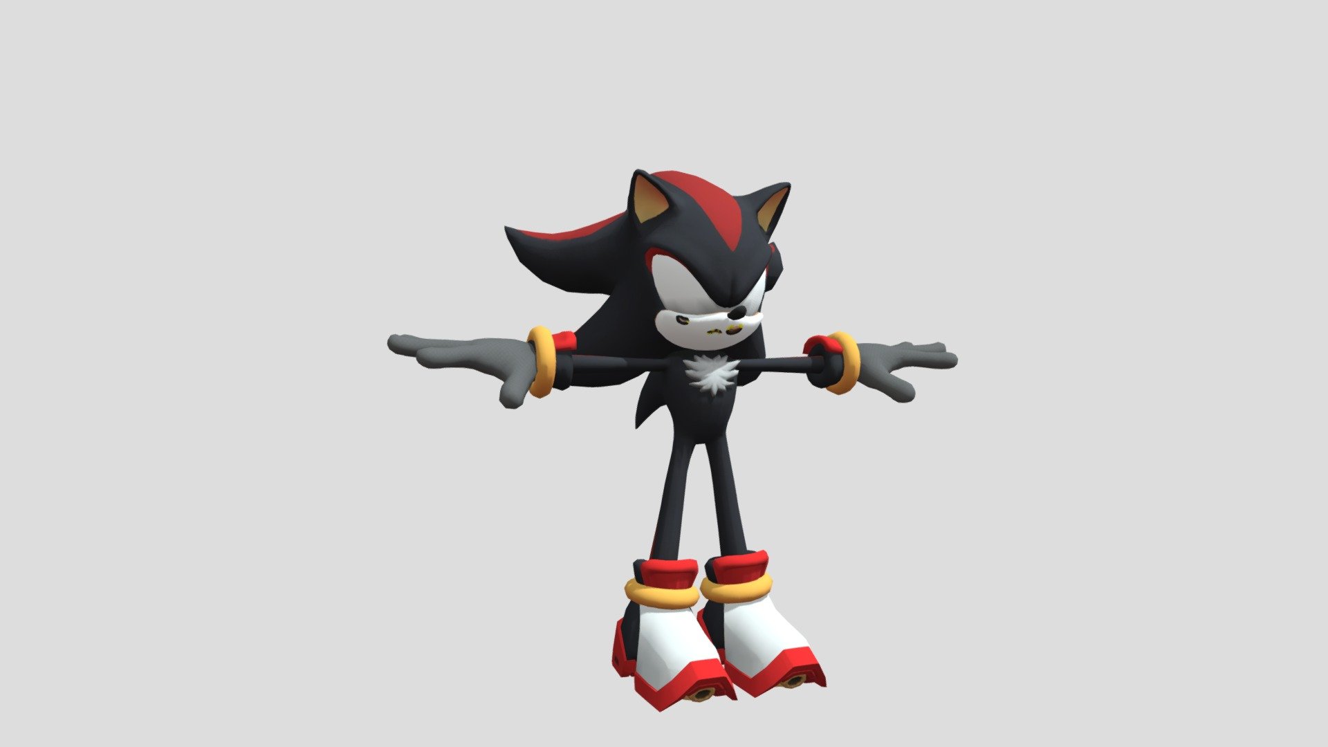 Shadow The Hedgehog - Sonic Blitz - Download Free 3D model by DeX ...