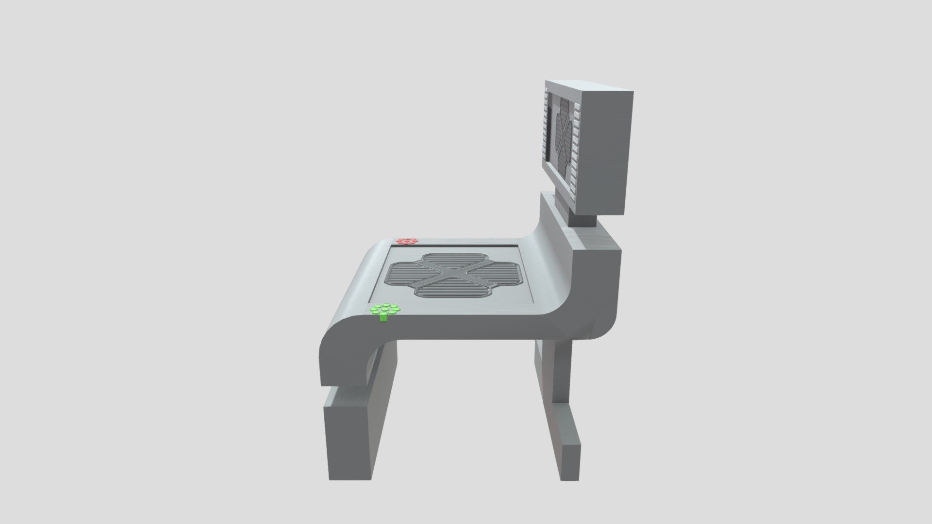 Space Chair - 3D model by STOPICANTAIM [0b1503e] - Sketchfab