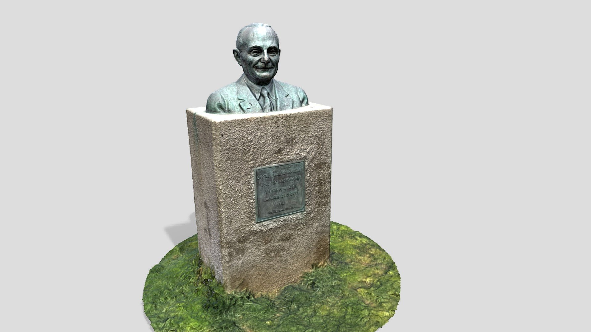 Captain G. Allen Hancock Monument - Buy Royalty Free 3D model by MADD ...