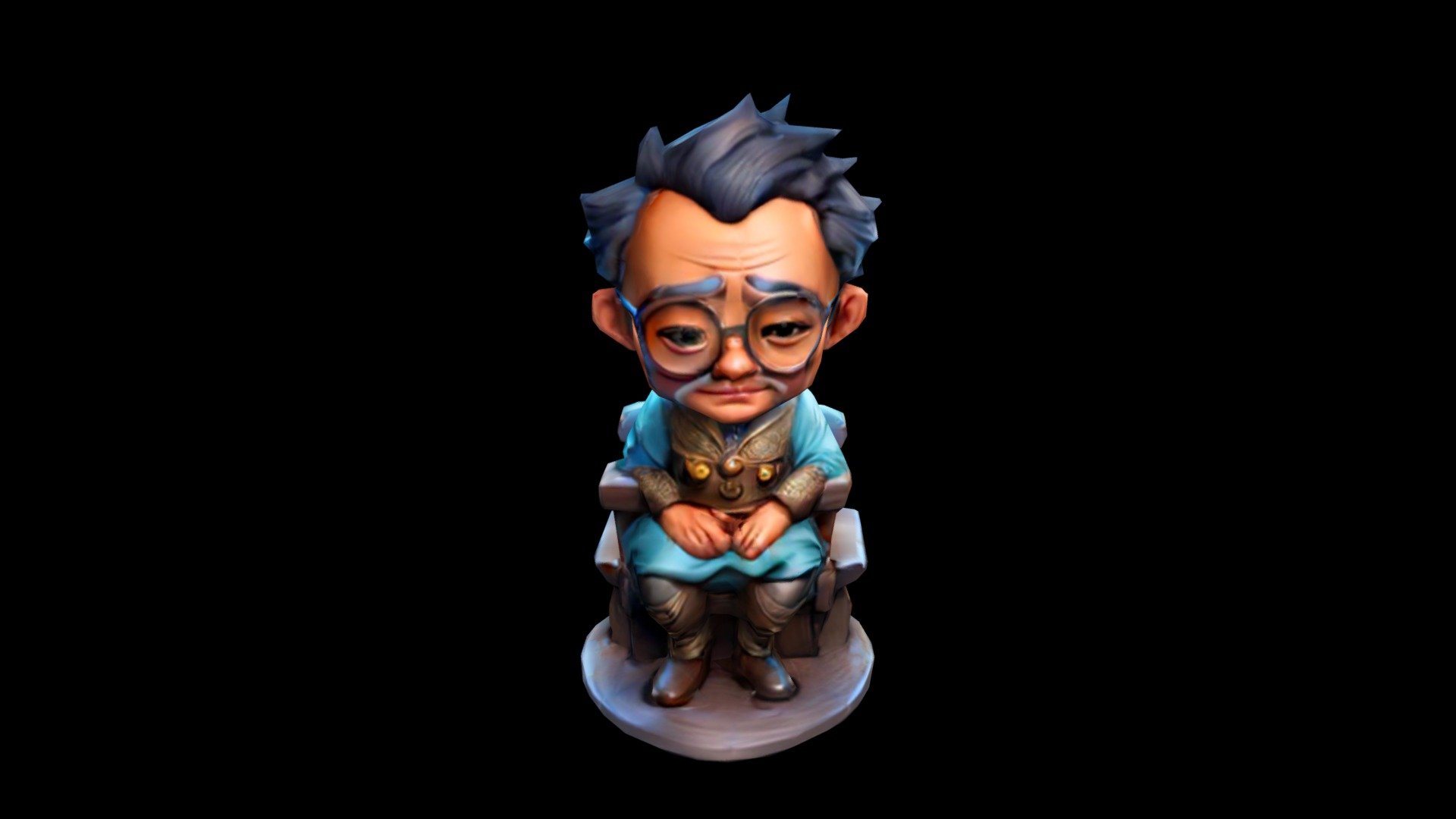 "Digital Art Animated cartoon character, a carto - Download Free 3D ...