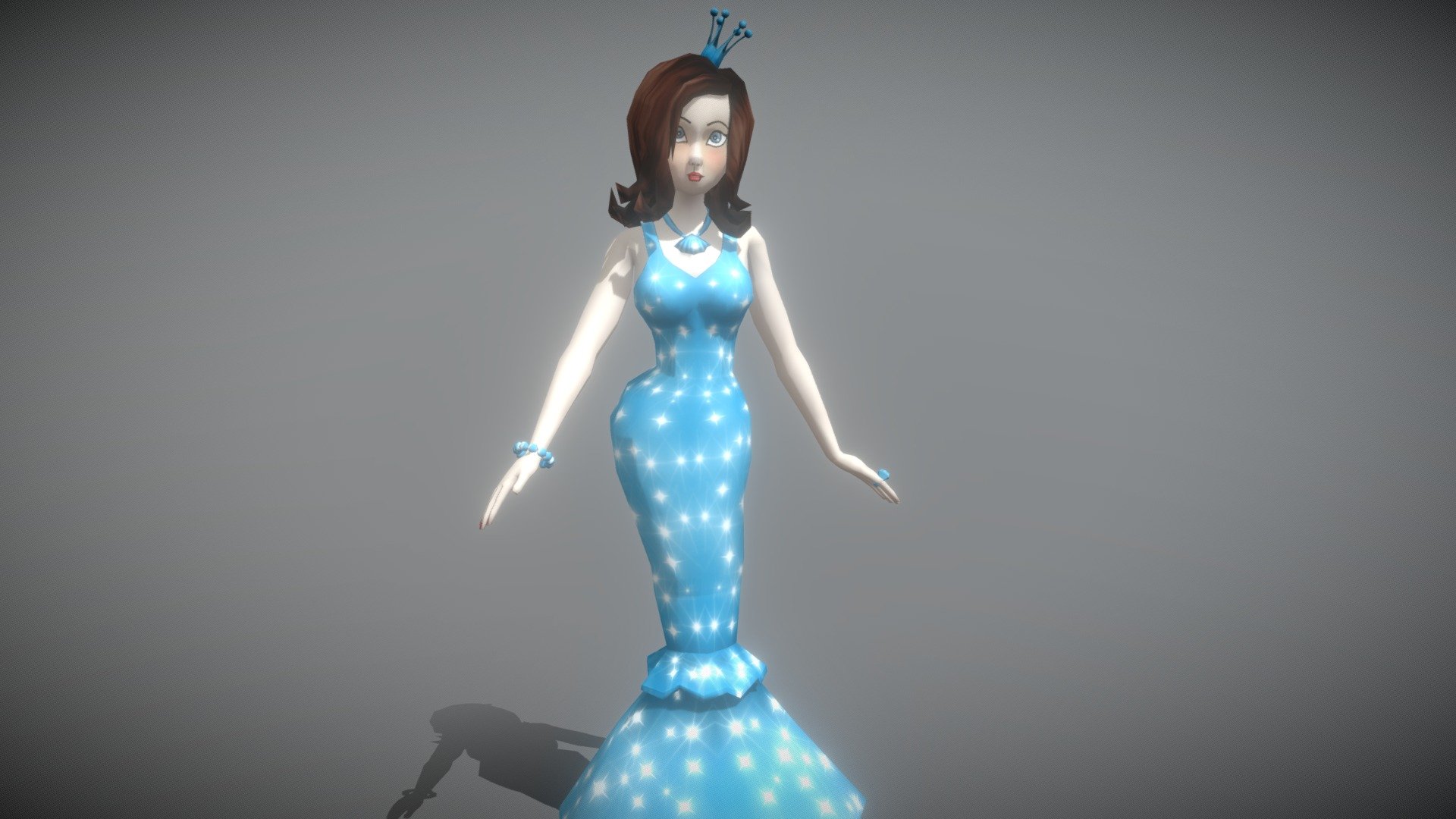 3DRT - Fantasy Princess - 01 - Buy Royalty Free 3D model by 3DRT.com ...