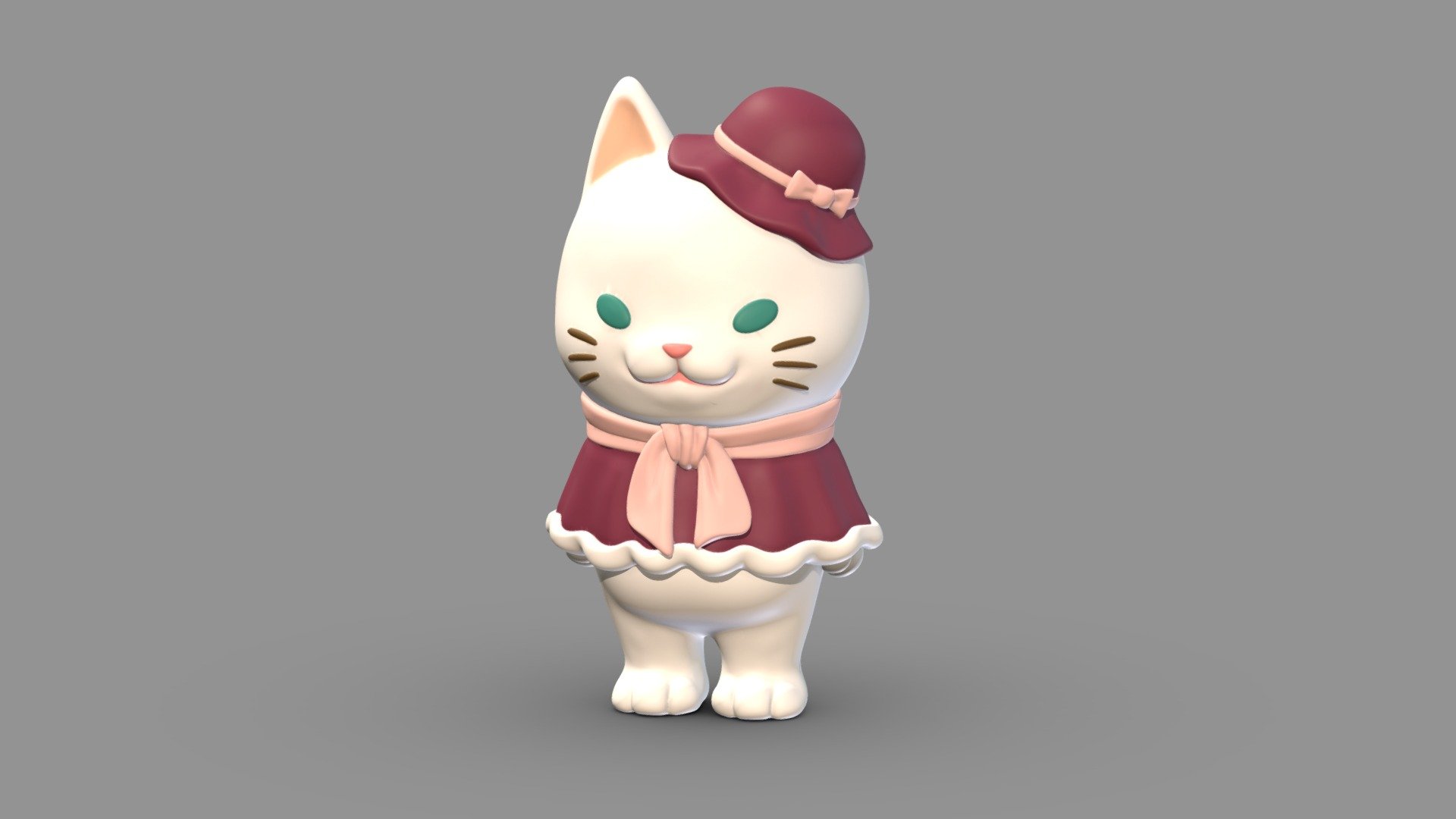 Cat 03 - 3D model by kander0001 [0b17369] - Sketchfab
