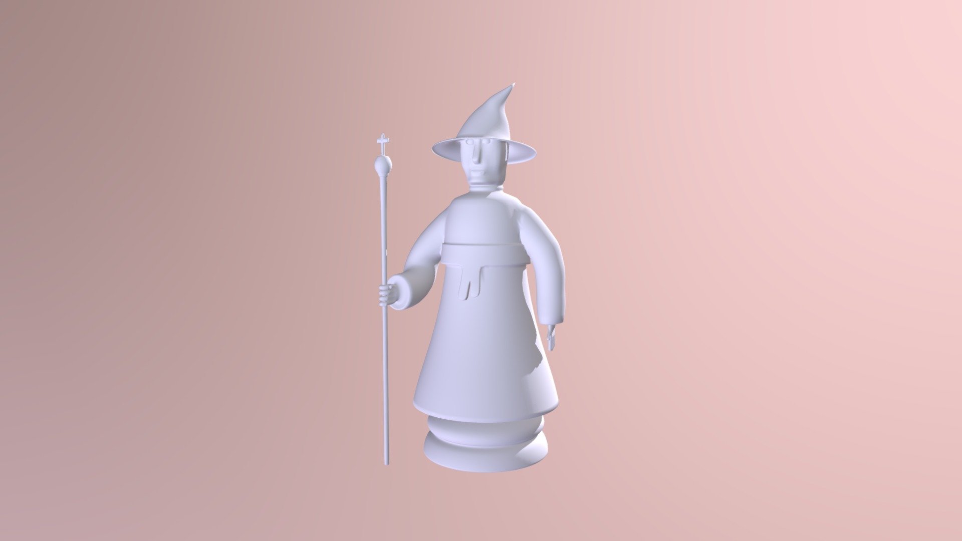 Wizard - 3D model by restlessdan [0b17ea2] - Sketchfab