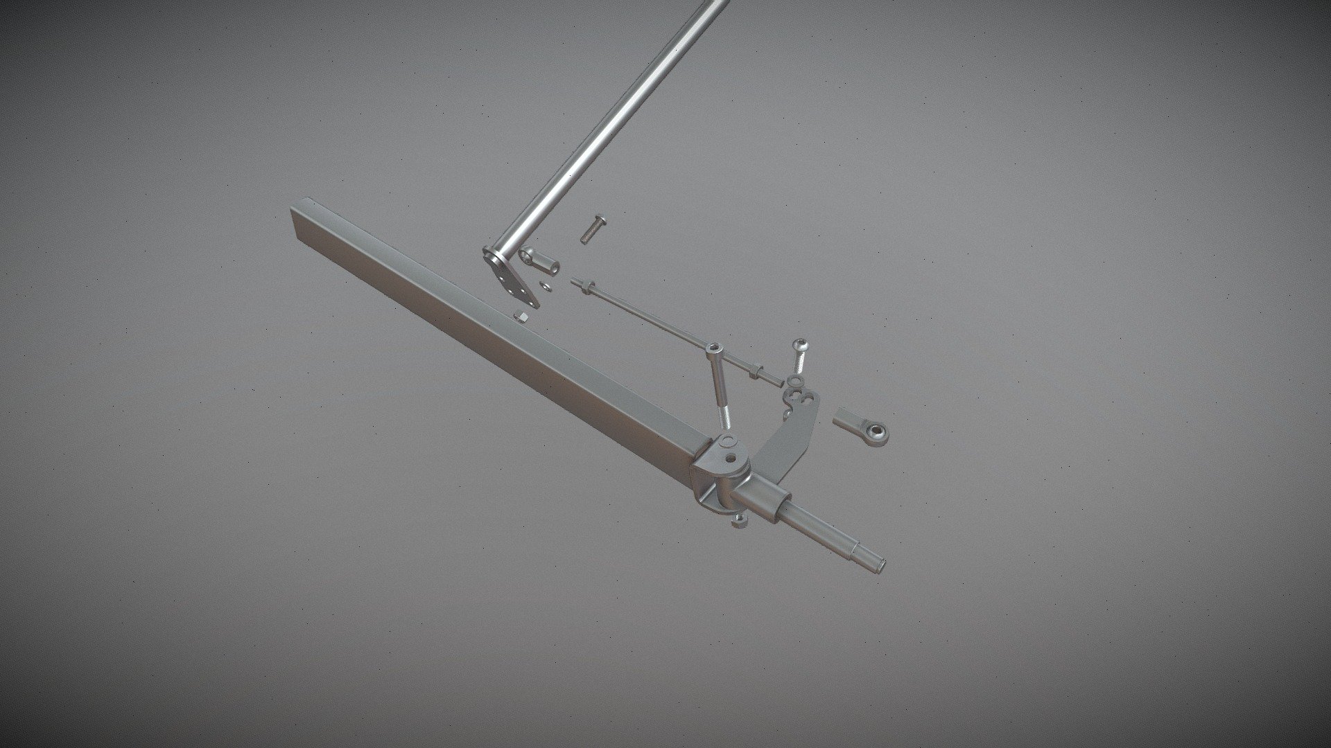 Stuurstangconstructie Explosietekening - 3D model by Stichting ...